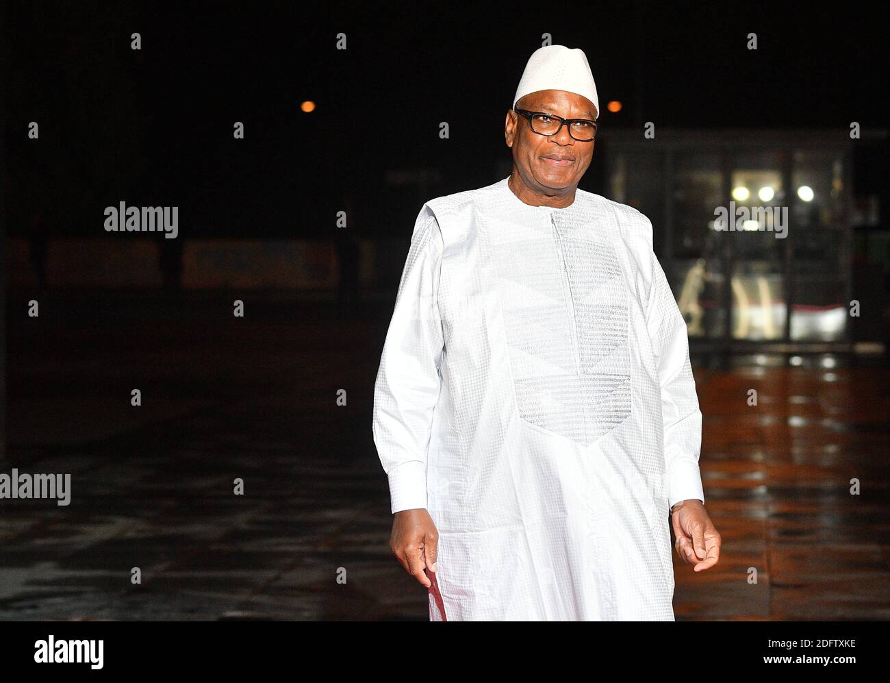 President of Mali Ibrahim Boubacar Keïta arriving on eve of the ...