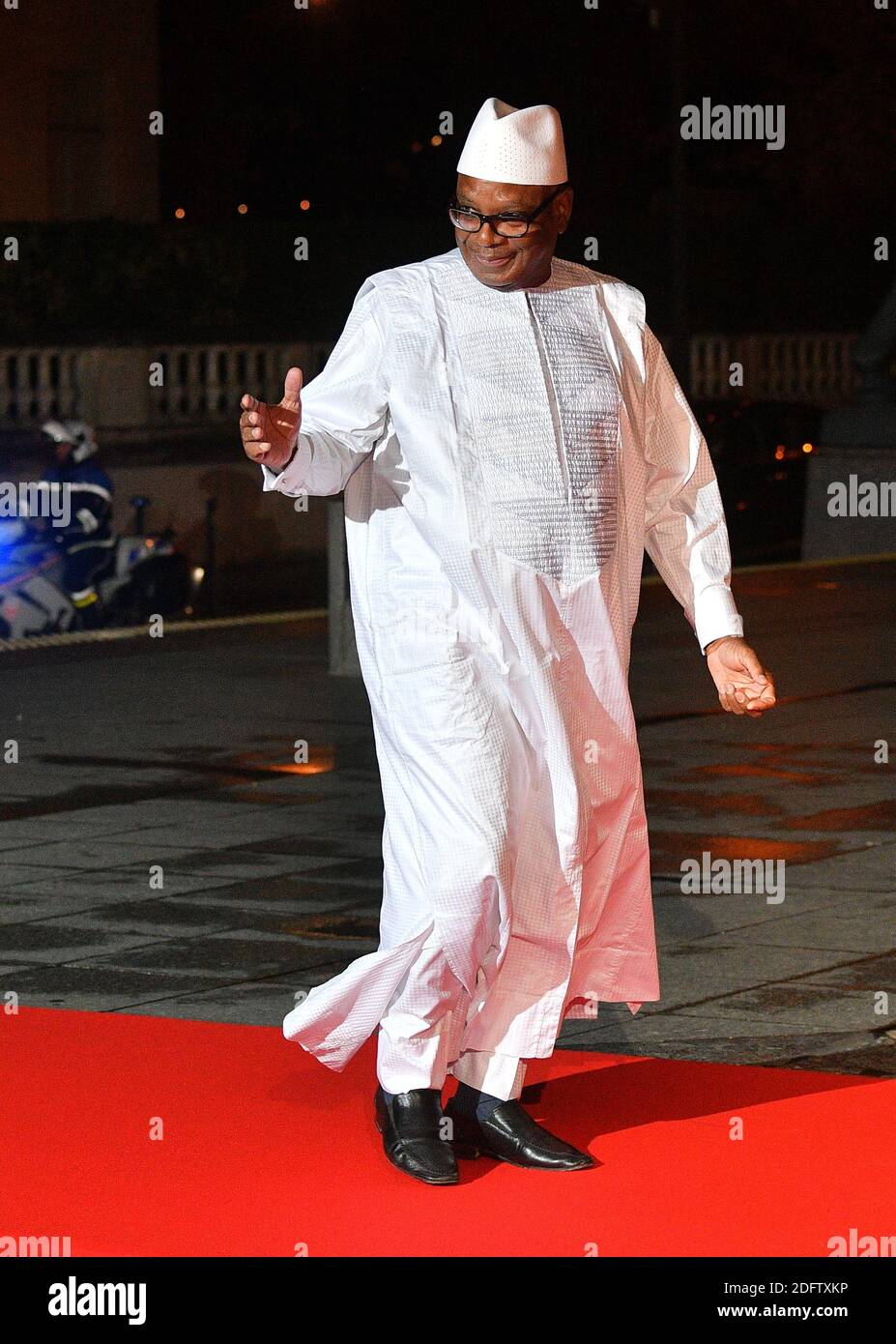 President of Mali Ibrahim Boubacar Keïta arriving on eve of the ...