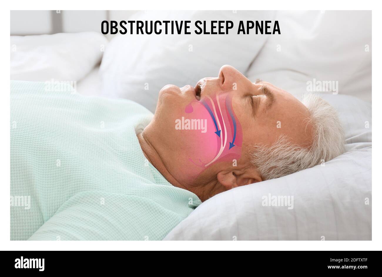 Man sleep mouth open Cut Out Stock Images & Pictures - Alamy