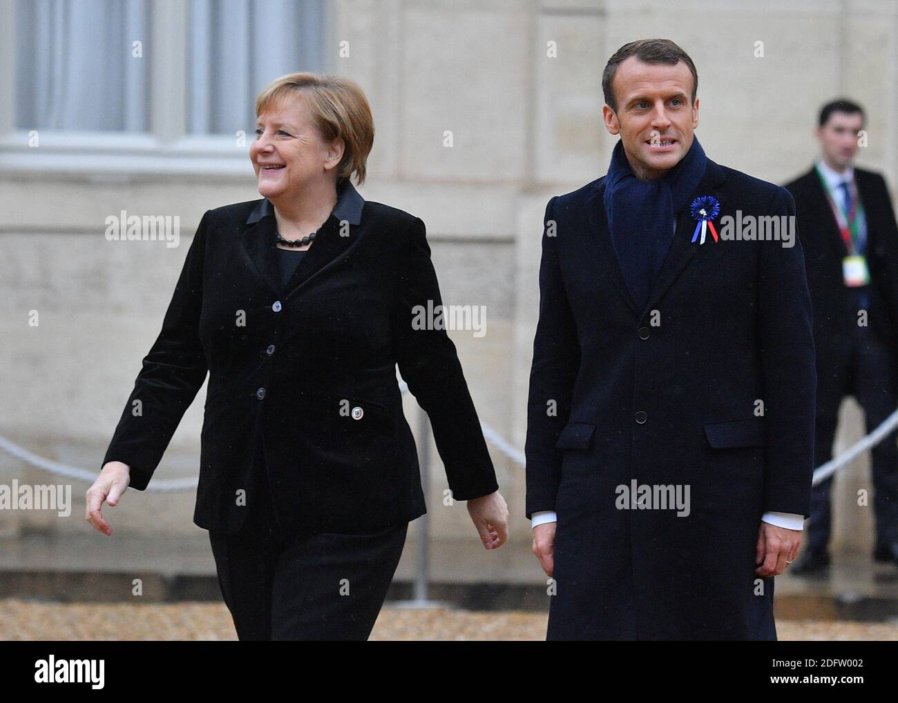 Angela Merkel and Emmanuel Macron on the Centenary of Armistice Day ...