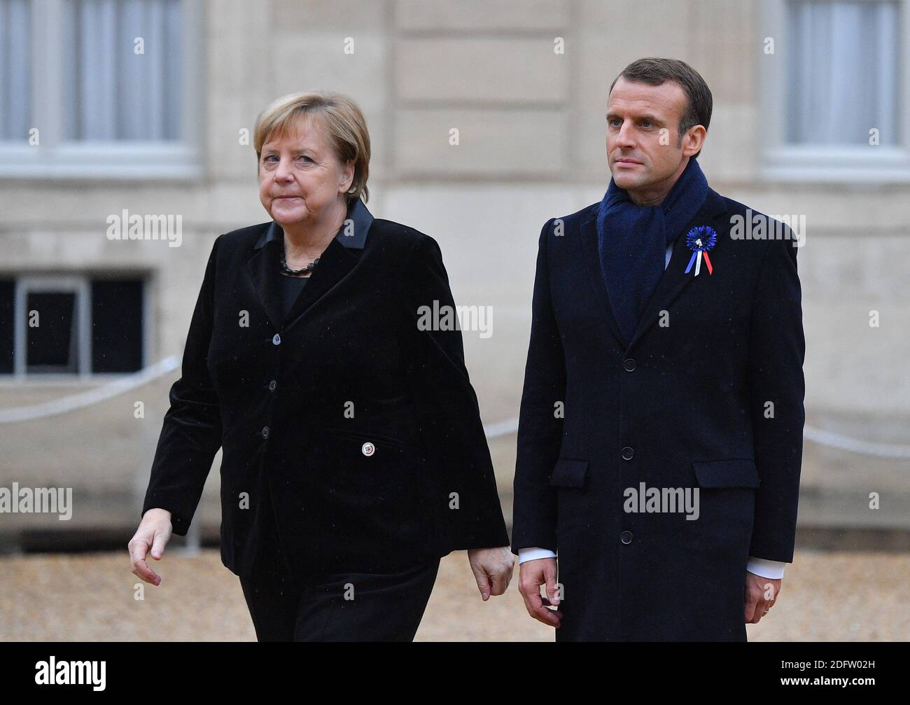 Angela Merkel and Emmanuel Macron on the Centenary of Armistice Day ...