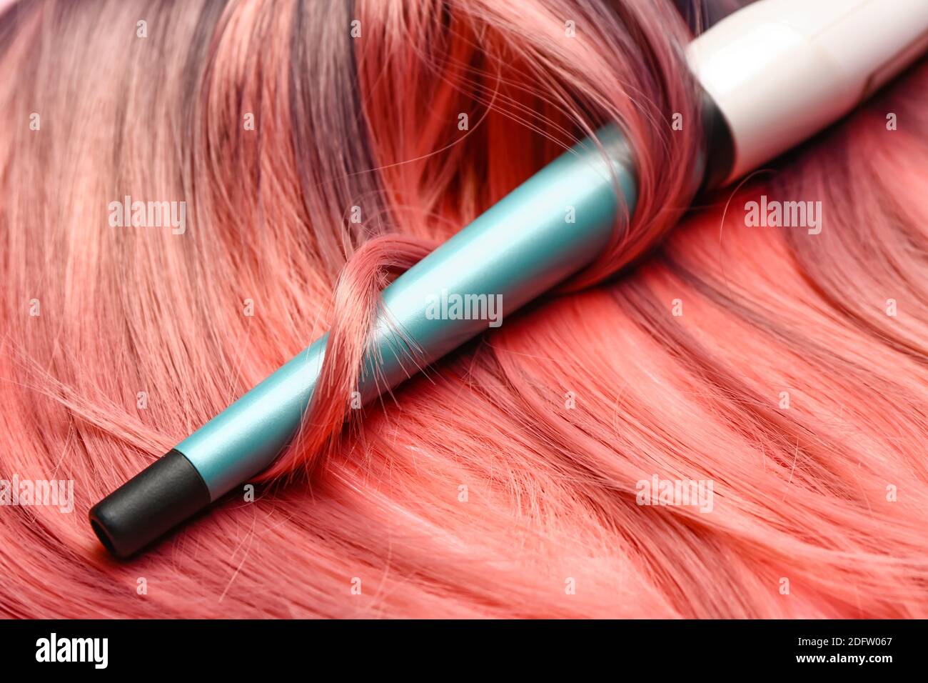 Waving iron hair hi-res stock photography and images - Alamy