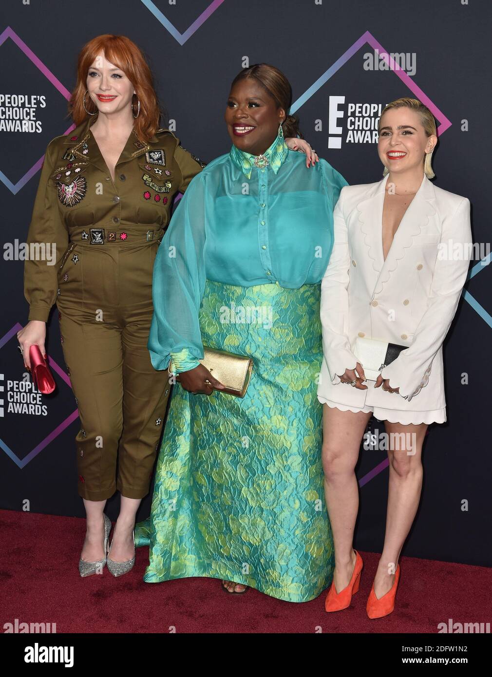 Christina Hendricks, Retta, Mae Whitman attend the People's Choice ...