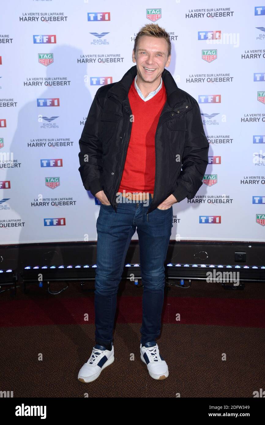 Humorist Jean-Philippe Janssens aka Jeanfi attending the Premiere of ...