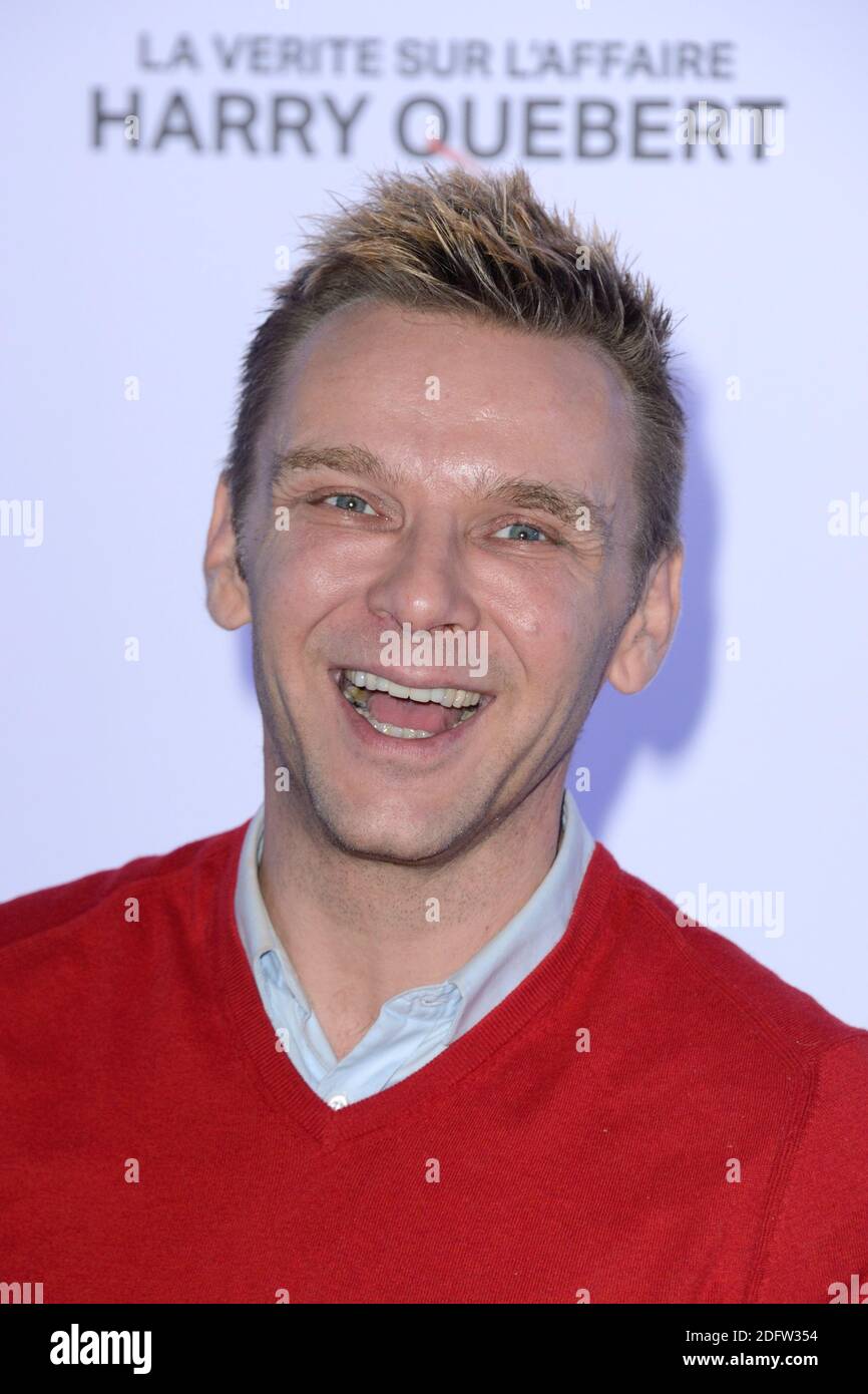 Humorist Jean-Philippe Janssens aka Jeanfi attending the Premiere of ...