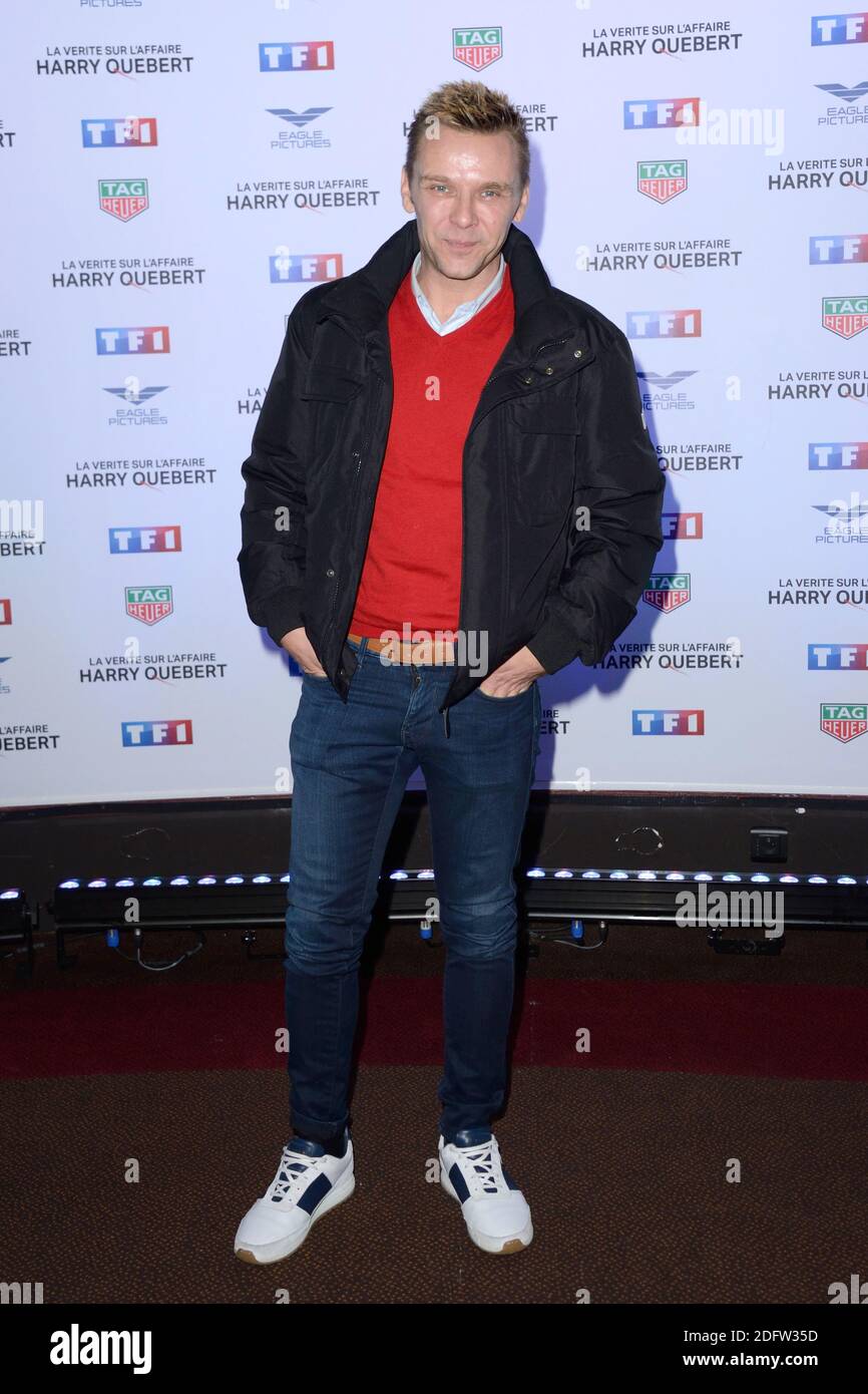 Humorist Jean-Philippe Janssens aka Jeanfi attending the Premiere of ...