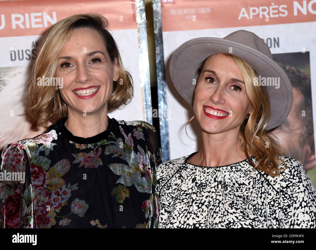 Anne Sophie Girard and Marie-Aldine Girard attending the premiere of ...