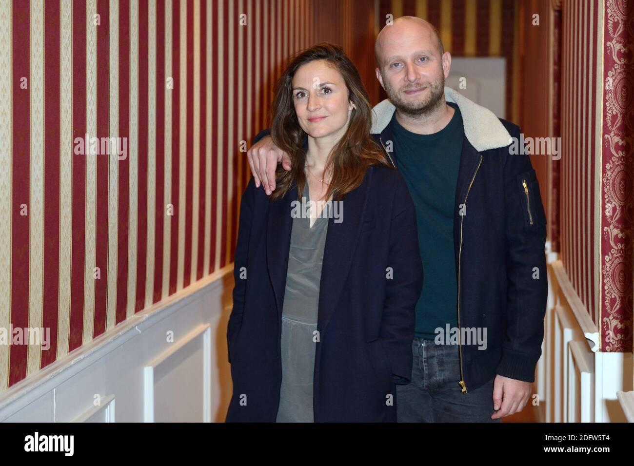 Camille Chamoux et Patrick Cassir assistent a la premiere du film ...