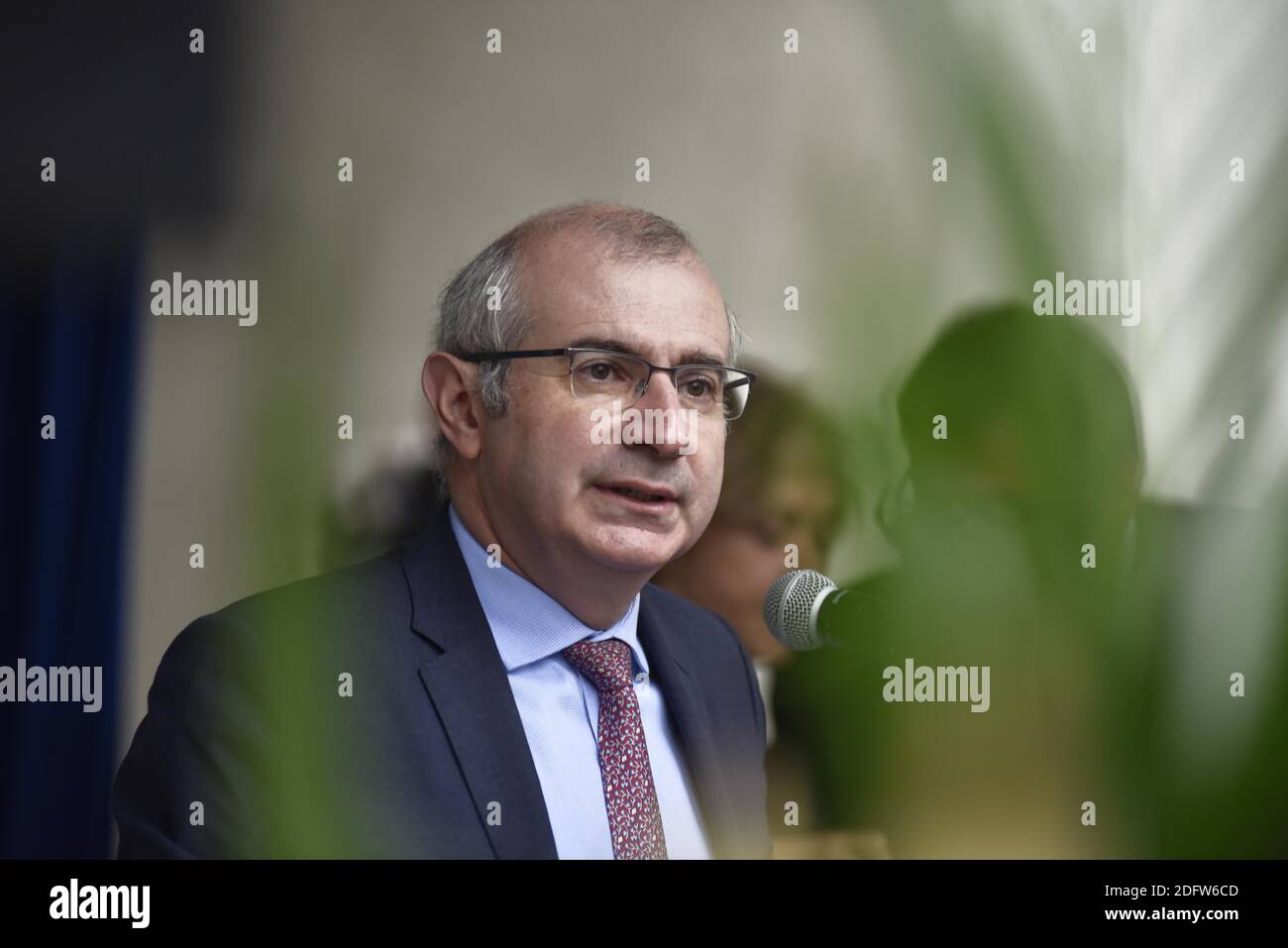 Val De Marne prefet Laurent Prevost during the opening of new police ...