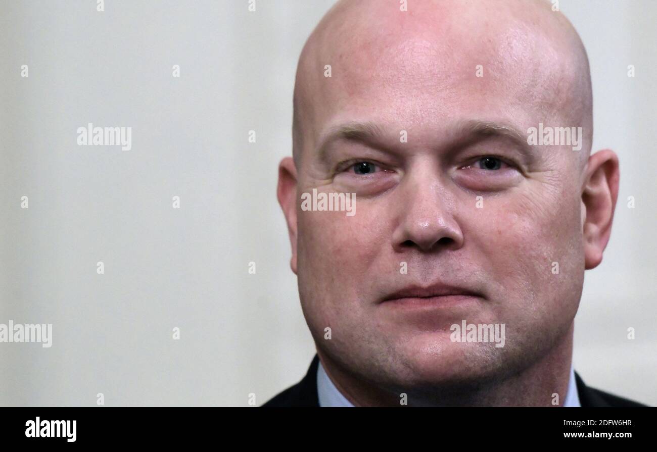 Acting Attorney General Matthew Whitaker attends the Presidential Medal ...