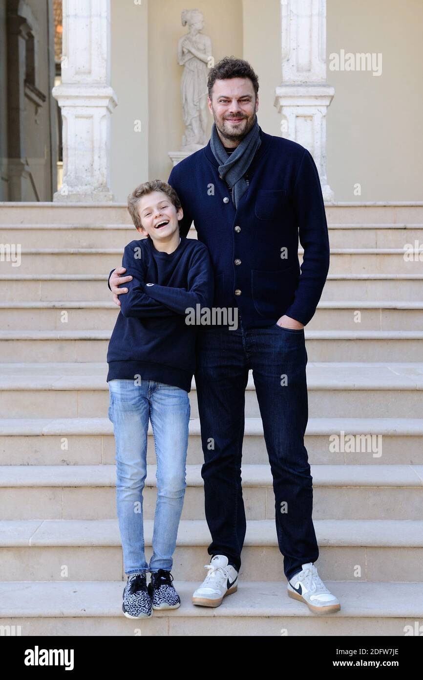 Maleaume Paquin et Antoine Blossier assistent a la premiere du film ...