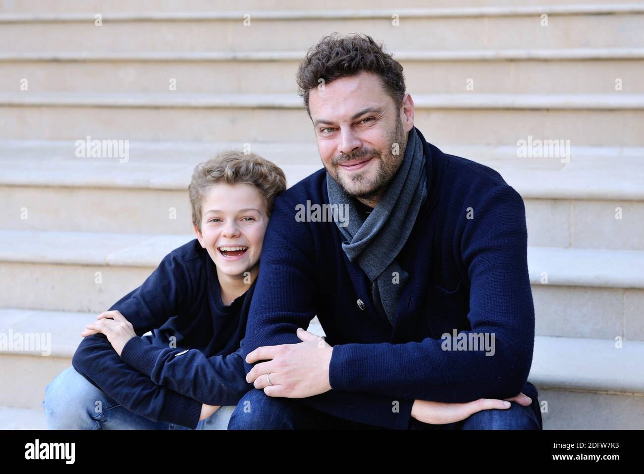 Maleaume Paquin et Antoine Blossier assistent a la premiere du film ...