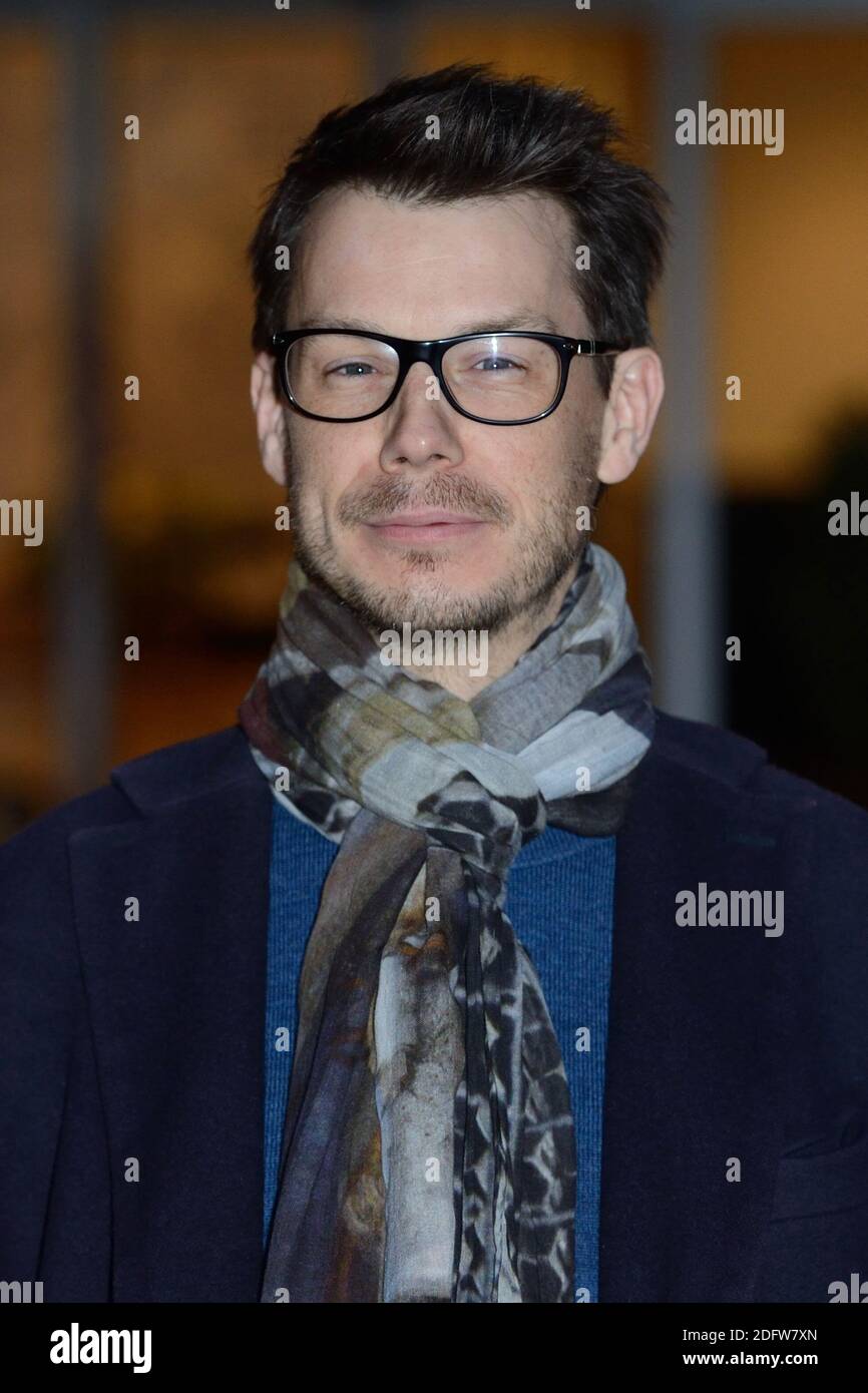 Antoine Raimbault assiste a la premiere du film Une Intime Conviction ...