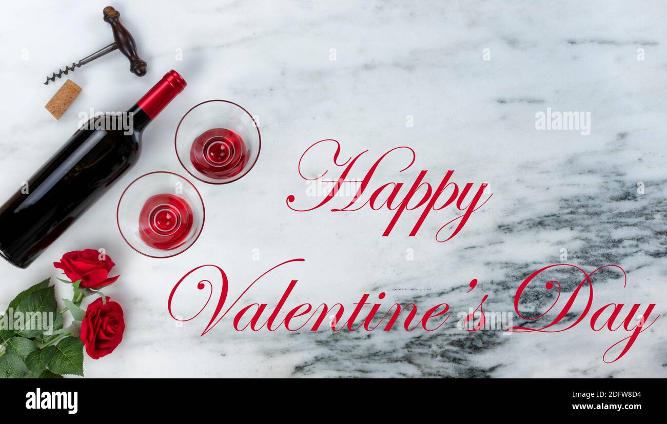 Love message on wine hi-res stock photography and images - Alamy