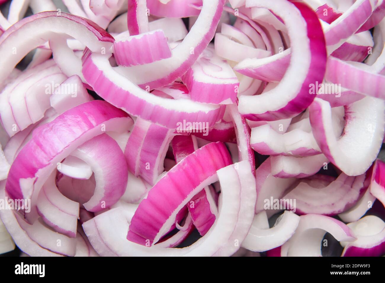 Fresh sliced onion as background Stock Photo - Alamy