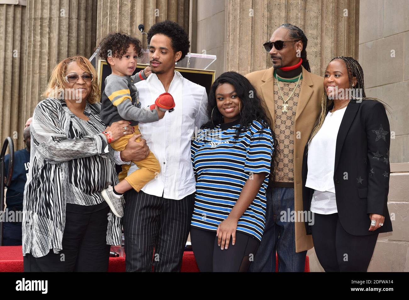 Shante Taylor attends the ceremony honoring Snoop Dogg with a Star on ...
