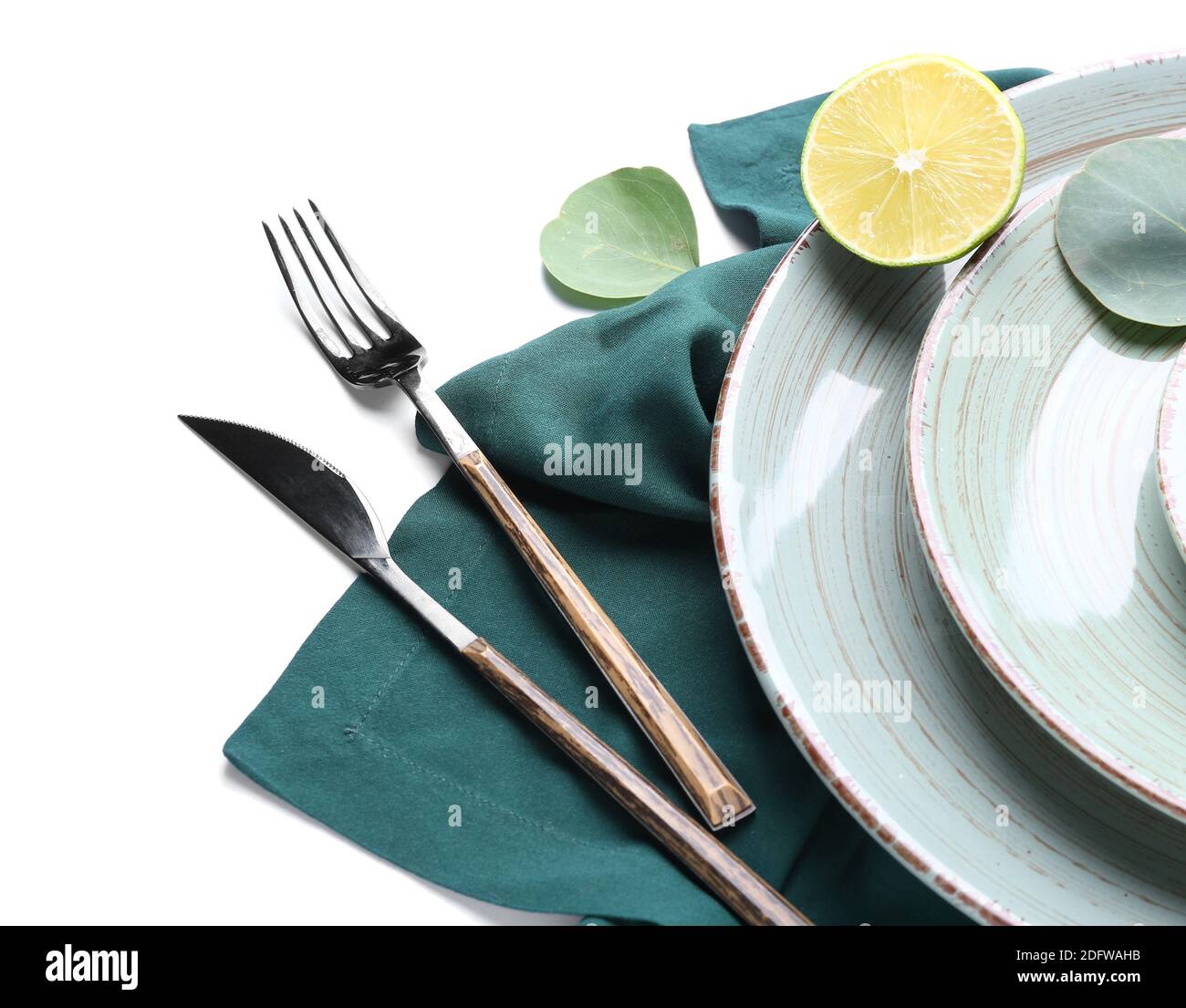 Beautiful table setting lime hi-res stock photography and images - Alamy