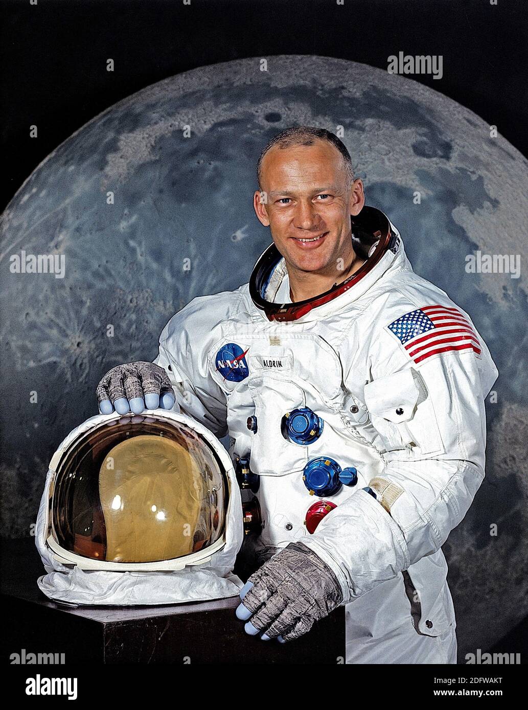 Houston, TX - File photo -- Portrait of Edwin E. "Buzz" Aldrin,Jr ...