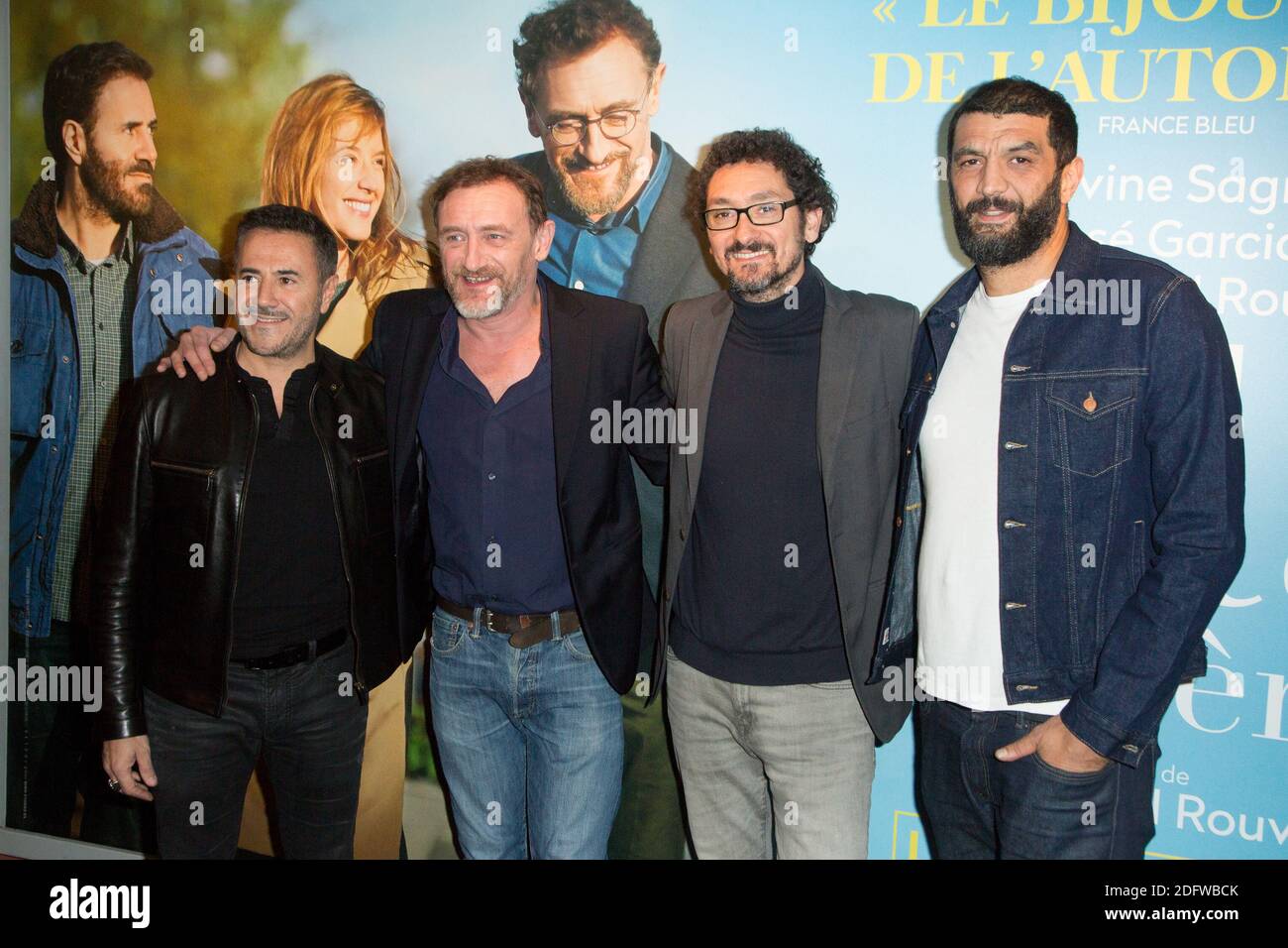 Jose Garcia, Jean-Paul Rouve, David Foenkinos, Ramzy Bedia attends Lola ...