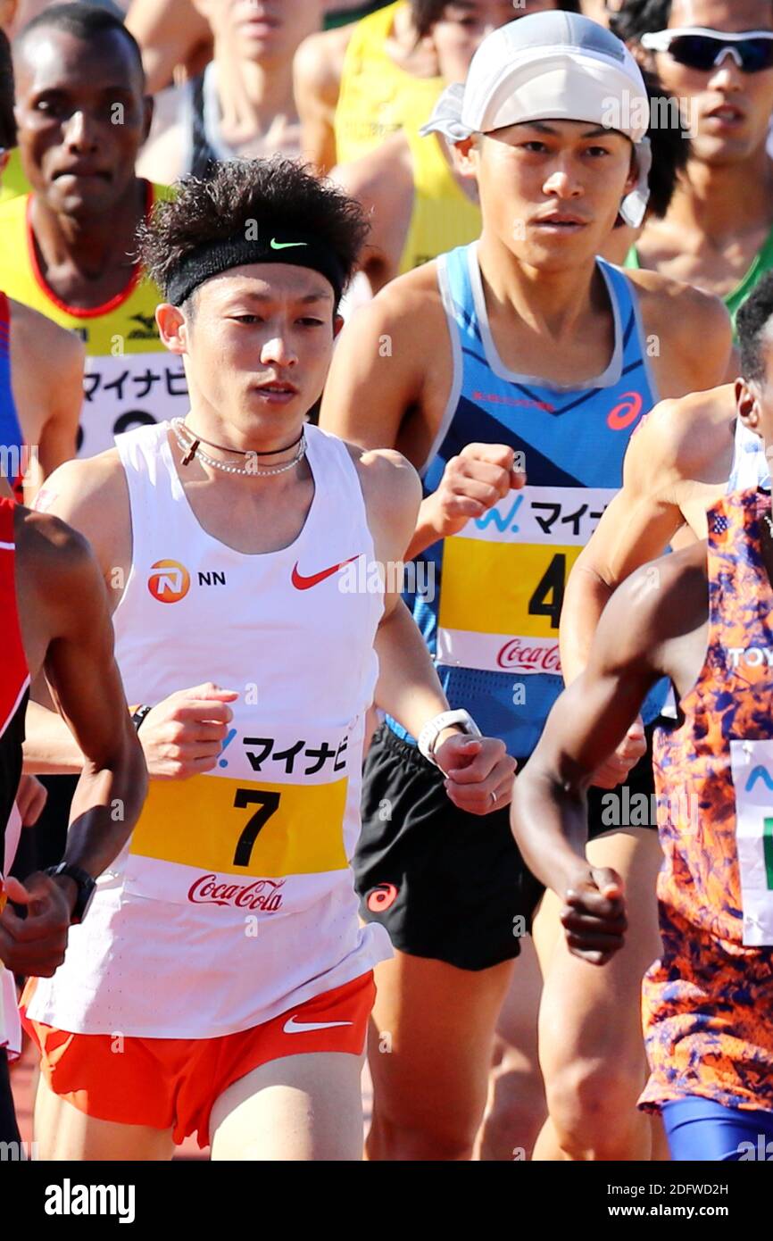 Fukuoka, Japan. 6th Dec, 2020. (L-R) Jo Fukuda, Yuki Kawauchi Marathon ...