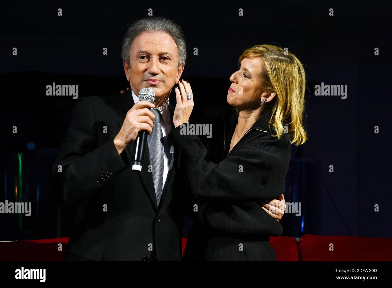 Exclusif - Michel Drucker et sa niece Lea Drucker participent au Gala ...