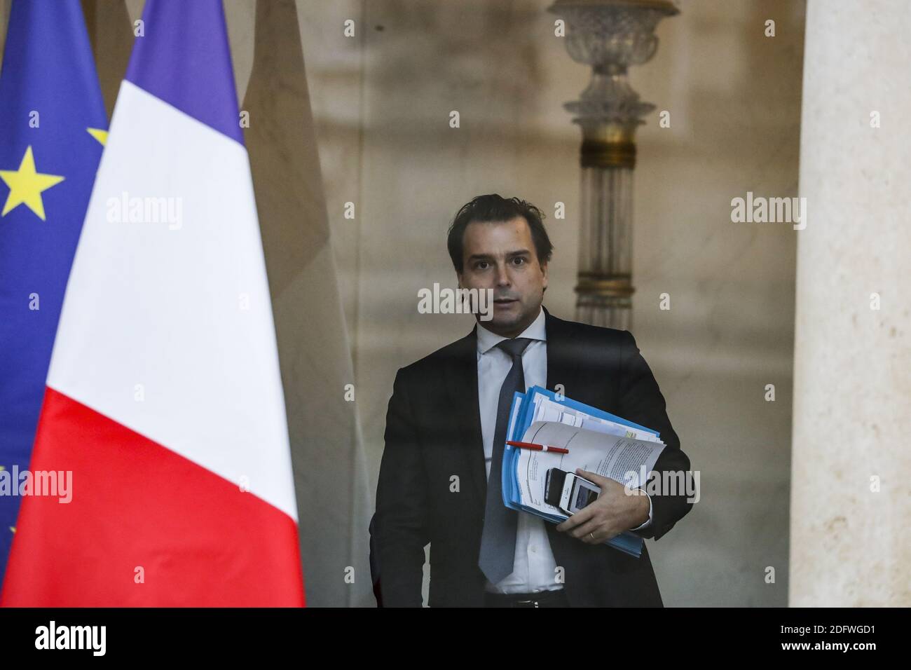 Head of The Prime Minister's Cabinet Benoit Ribadeau-Dumas leaving the ...