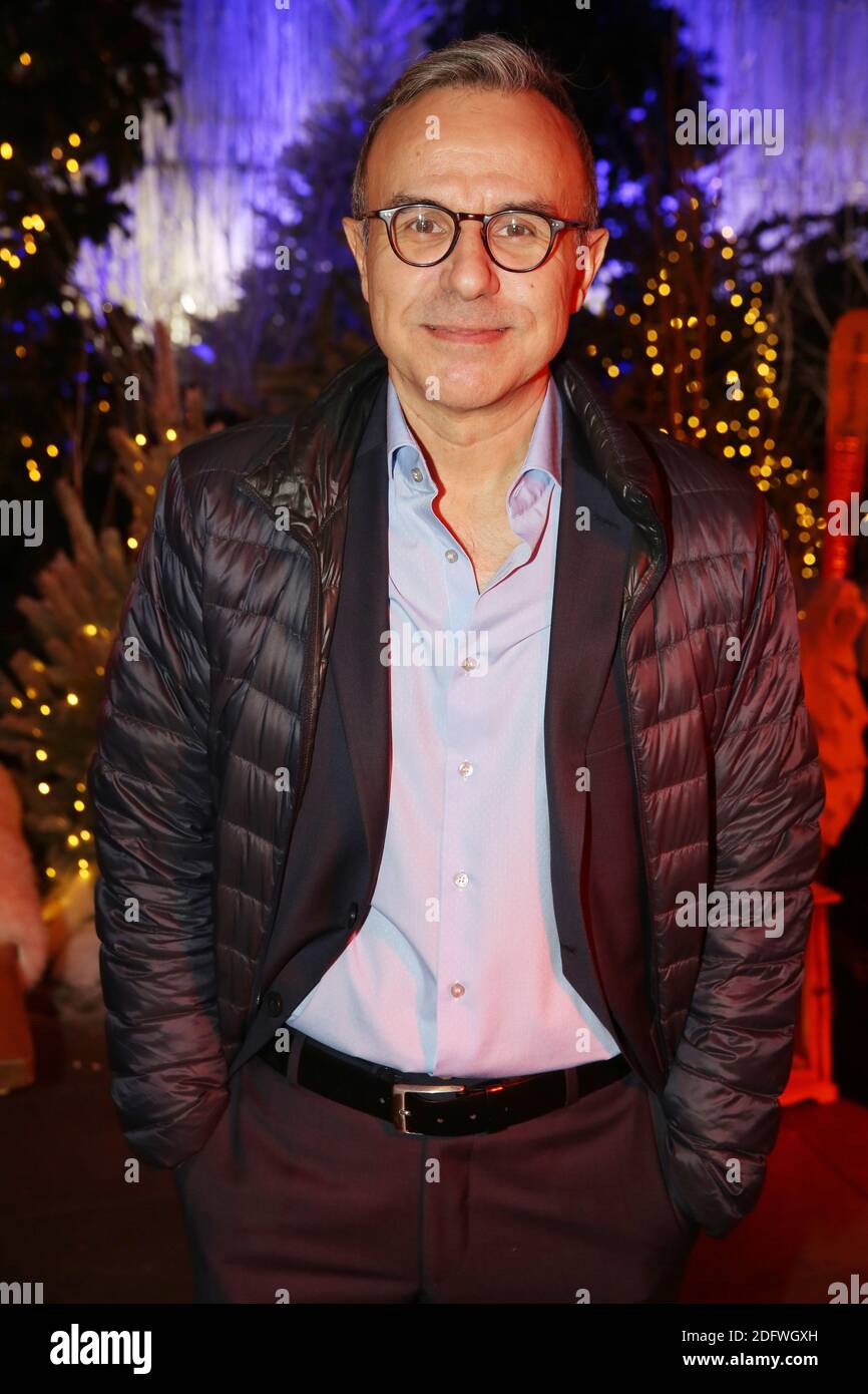 Philippe Besson lors de l’inauguration du Chalet ephemere ‘Les neiges ...