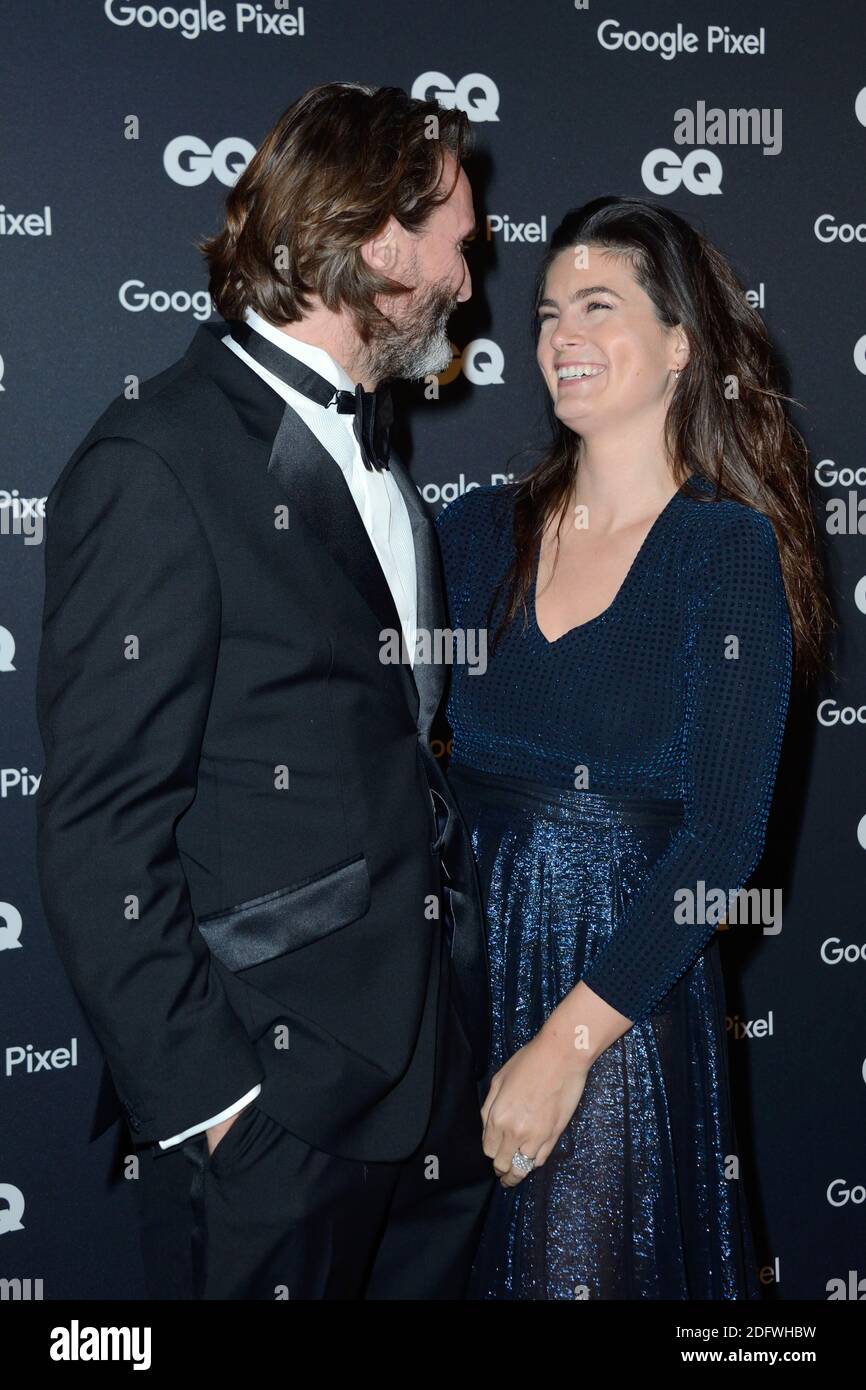 Frederic Beigbeder and his wife Lara Micheli attending the GQ Men Of The Year Awards 2018 at the ...