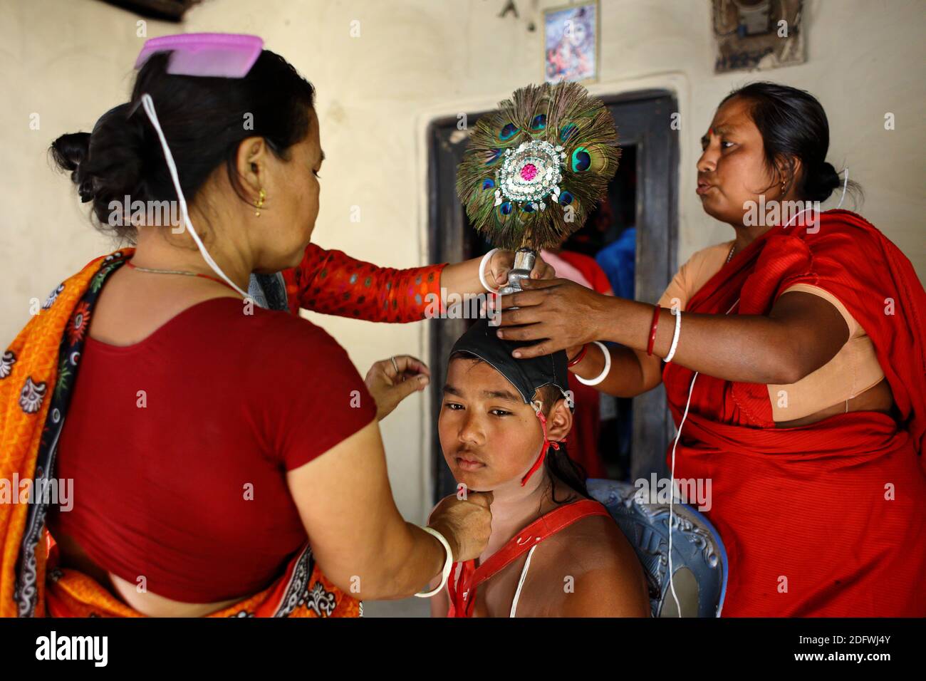 Raas Lila is part of the traditional story of Hindu God Krishna, where ...