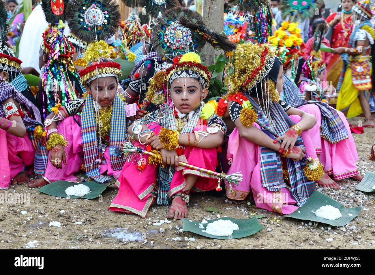 Raas Lila is part of the traditional story of Hindu God Krishna, where ...