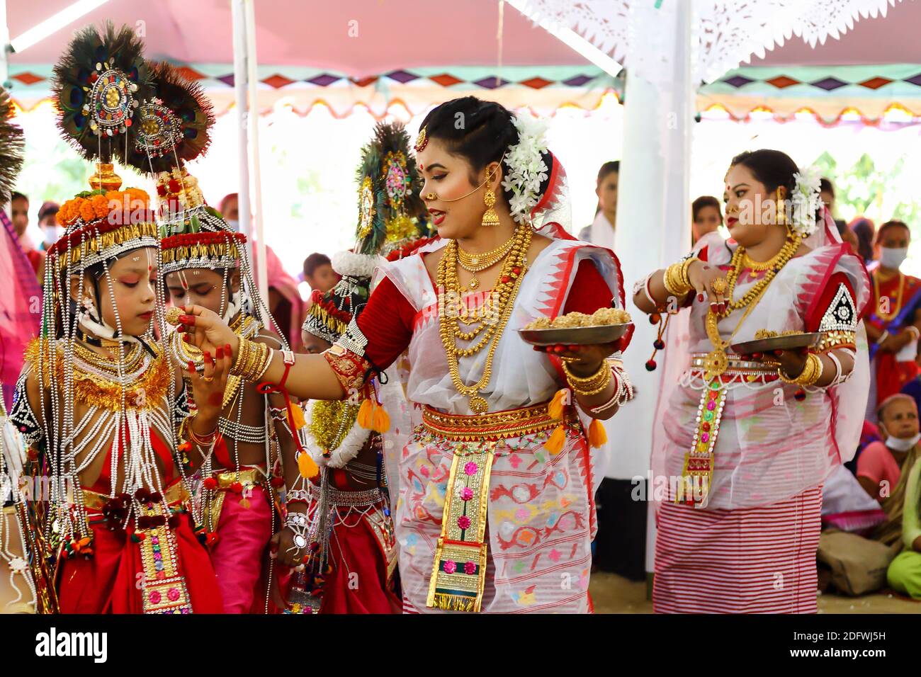 Raas Lila is part of the traditional story of Hindu God Krishna, where ...