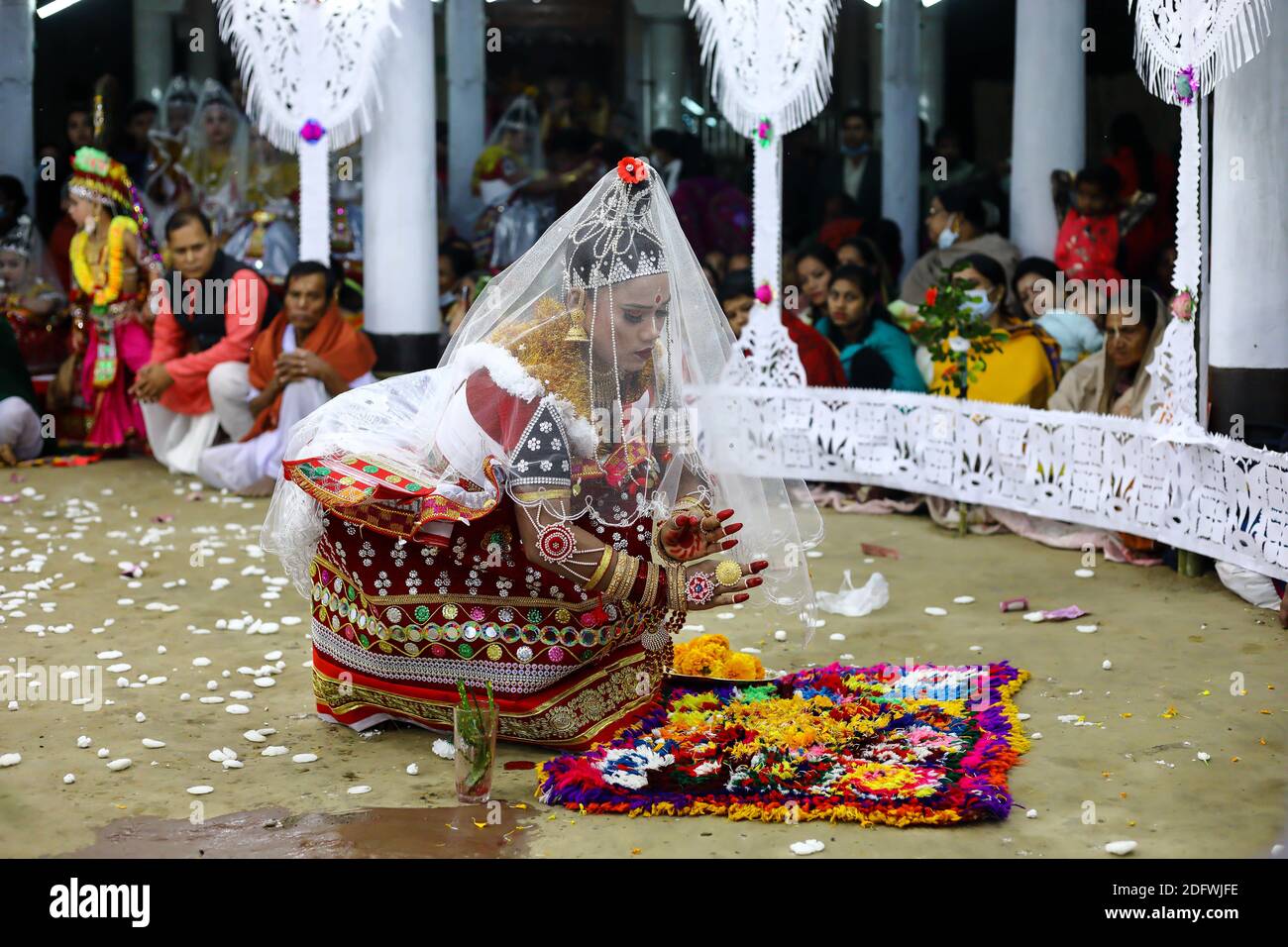 Raas Lila is part of the traditional story of Hindu God Krishna, where ...