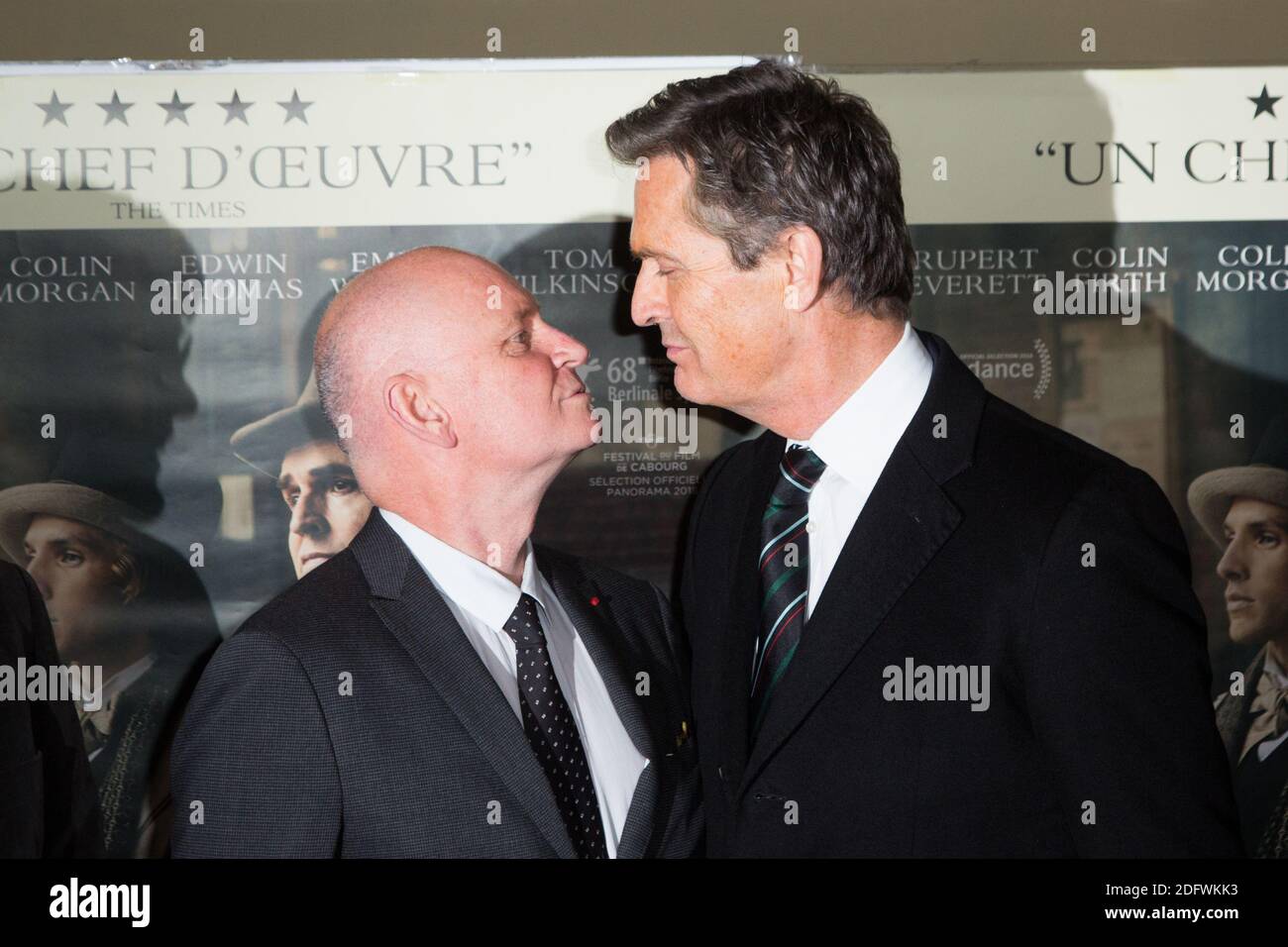 Rupert Everett and boyfriend Christophe Girard attend 'The Happy Prince ...