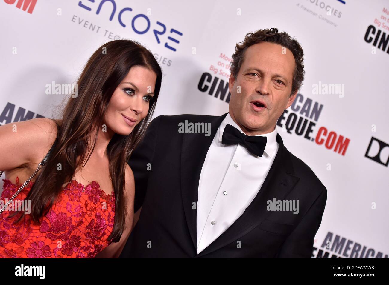 Vince Vaughn and Kyla Vaughn attend the 32nd American Cinematheque ...
