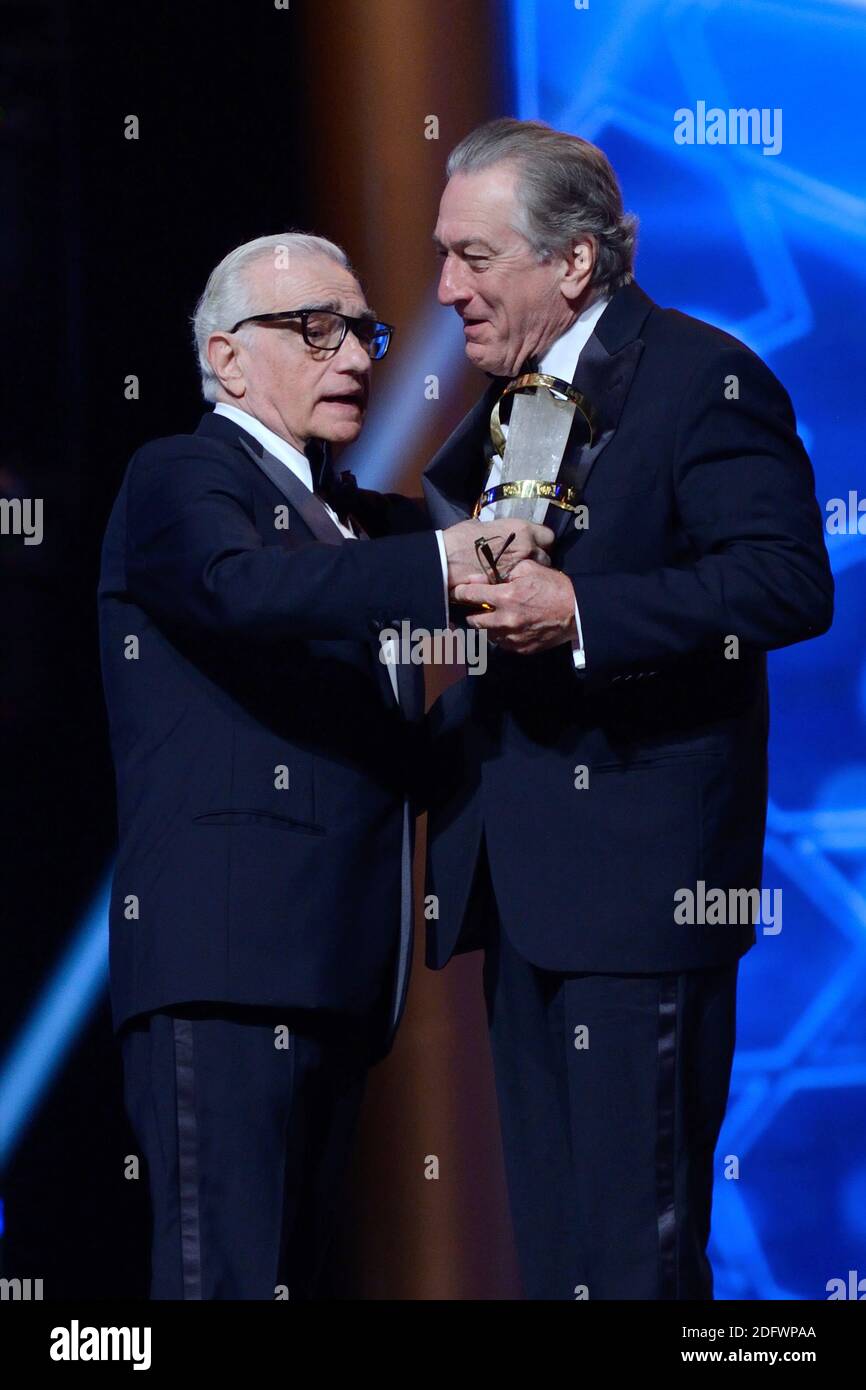 Martin Scorsese and Robert De Niro attending the Tribute to Robert De ...