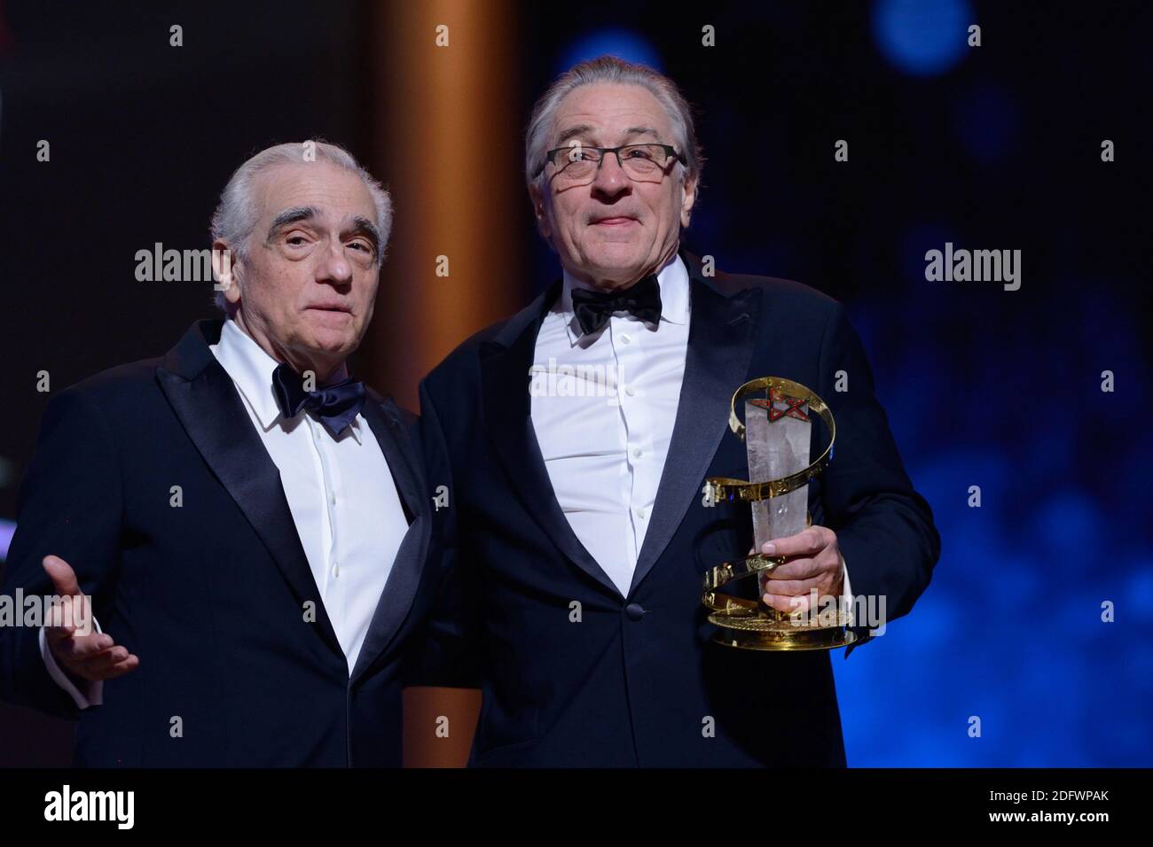 Martin Scorsese and Robert De Niro attending the Tribute to Robert De ...
