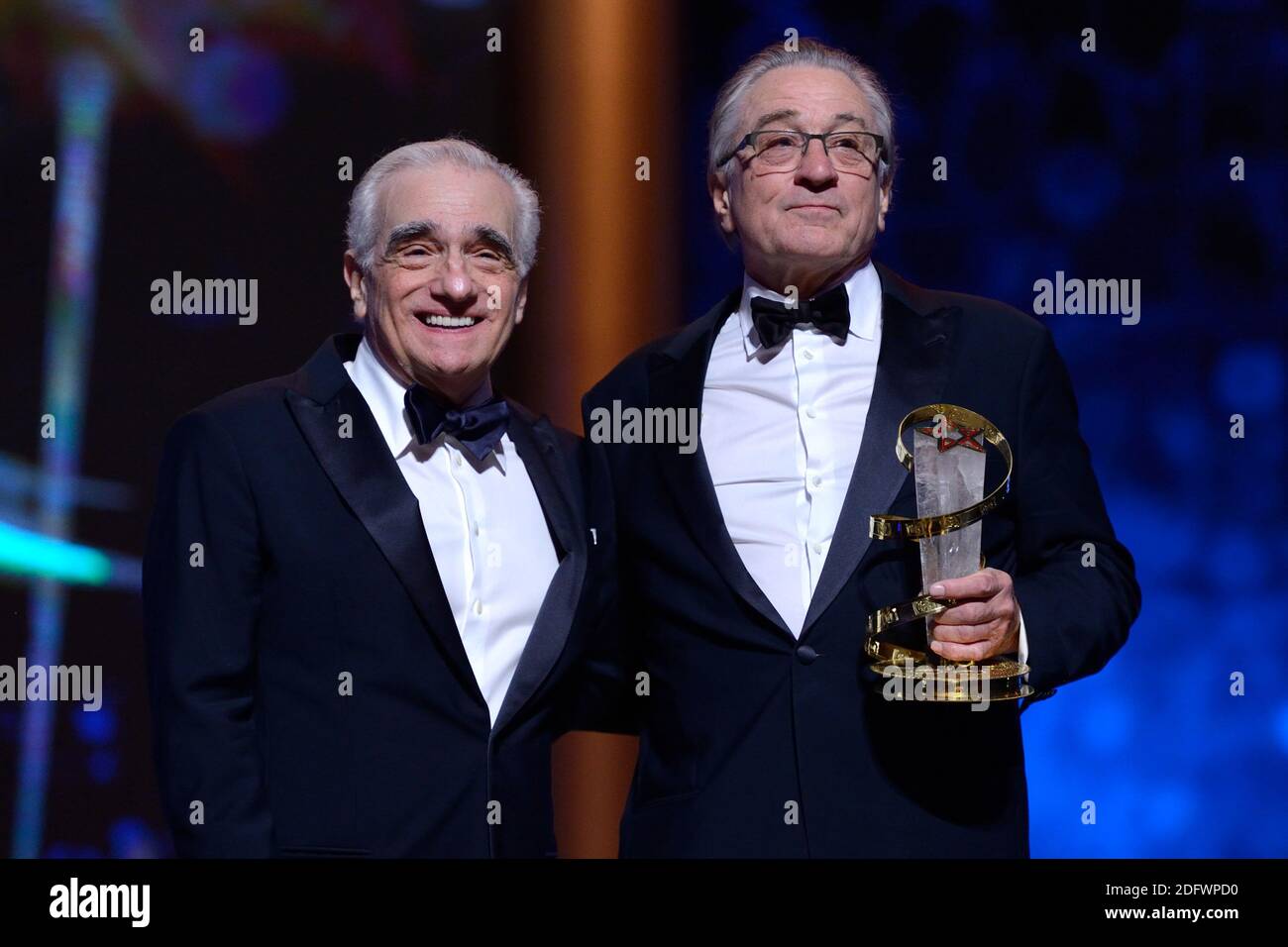 Martin Scorsese and Robert De Niro attending the Tribute to Robert De ...