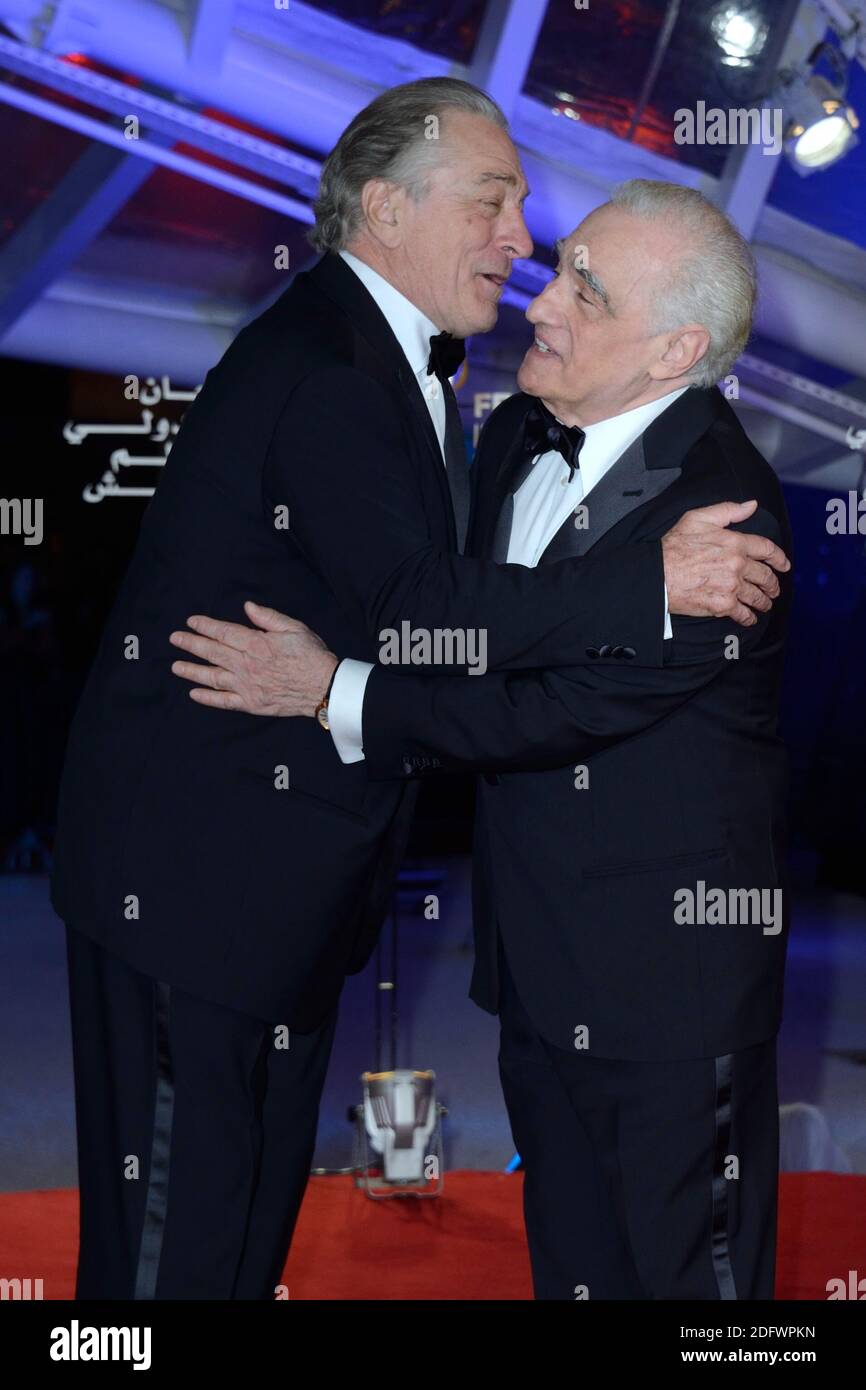 Martin Scorsese and Robert De Niro attending the Tribute to Robert De ...