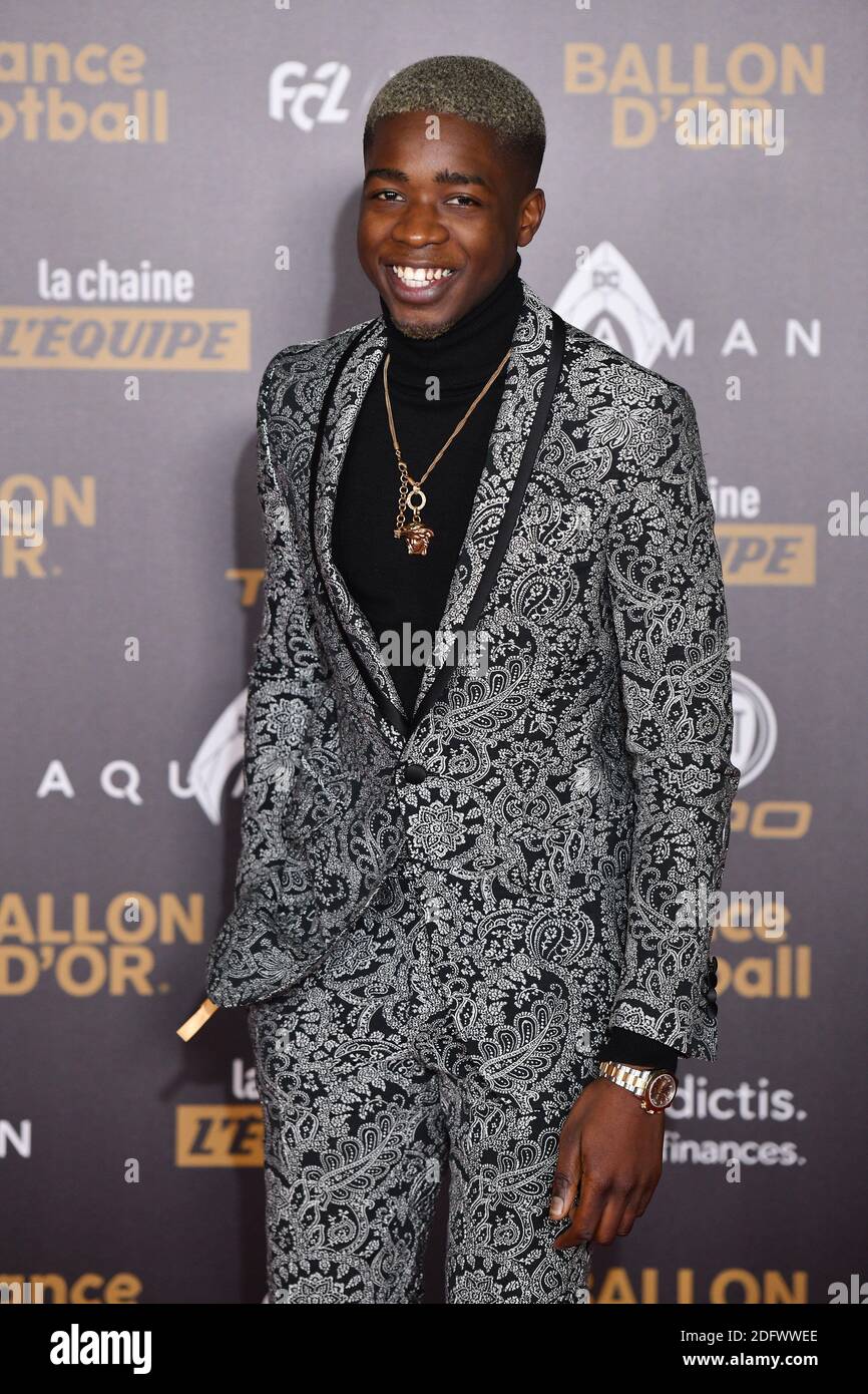 Mohamed Sylla (MHD) attends the Ballon d'Or ceremony at Le Grand Palais ...