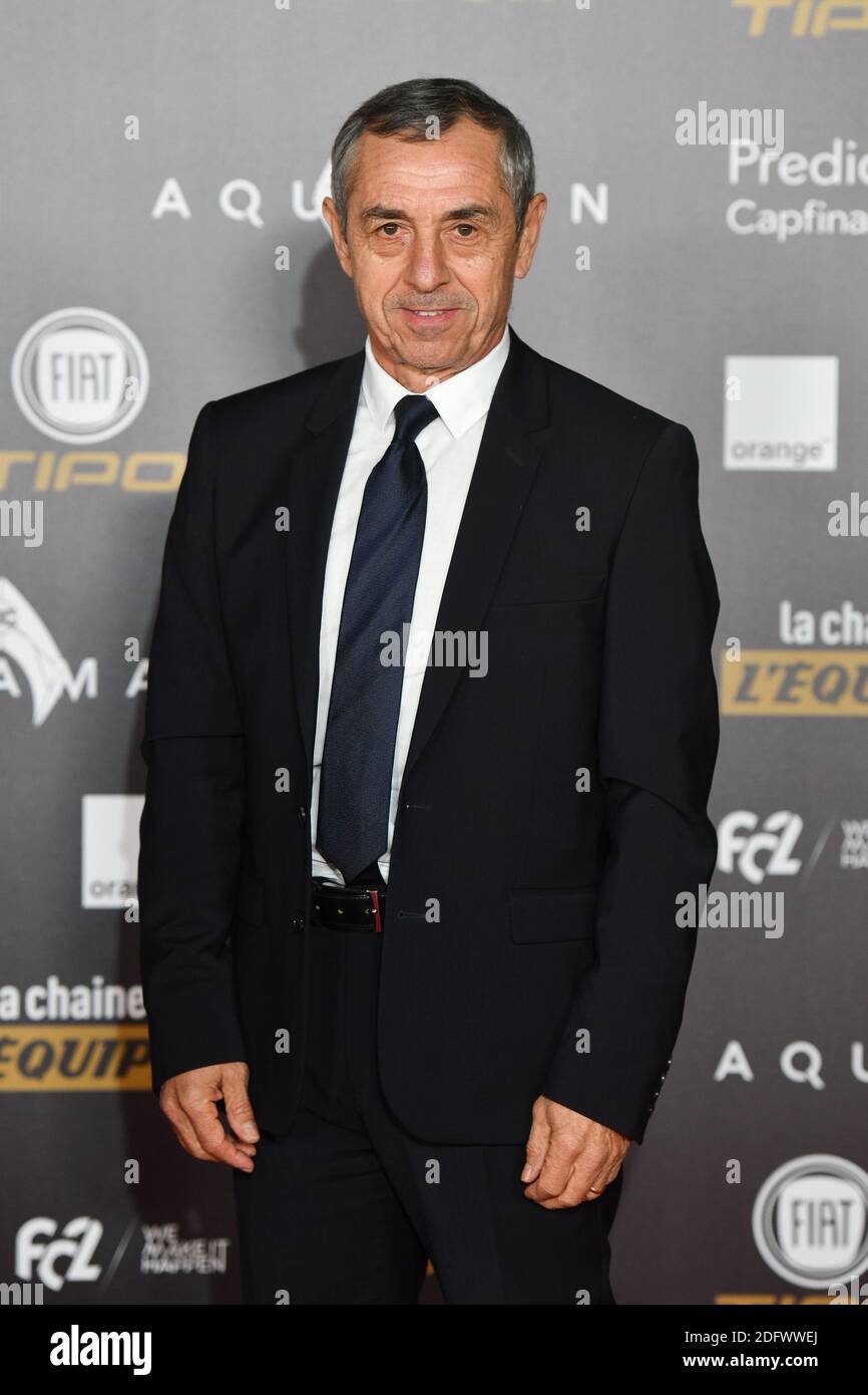 Alain Giresse attends the Ballon d'Or ceremony at Le Grand Palais on ...