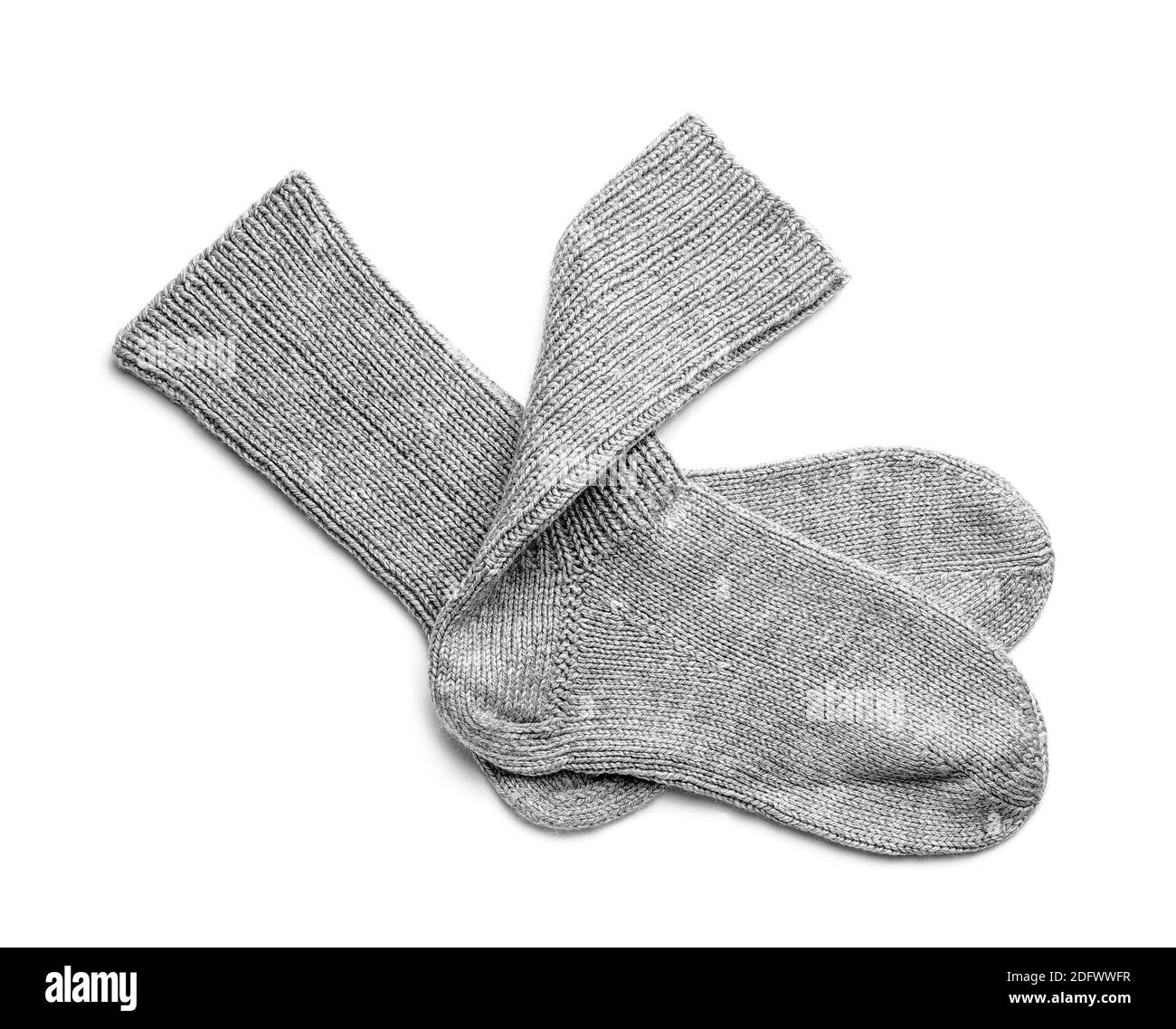 Top view winter clothes Black and White Stock Photos & Images - Alamy