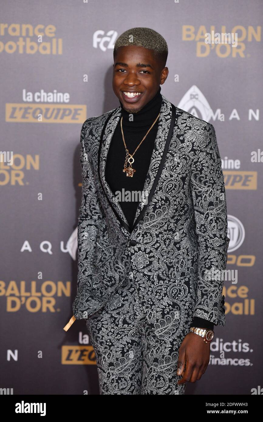Mohamed Sylla (MHD) attends the Ballon d'Or ceremony at Le Grand Palais ...