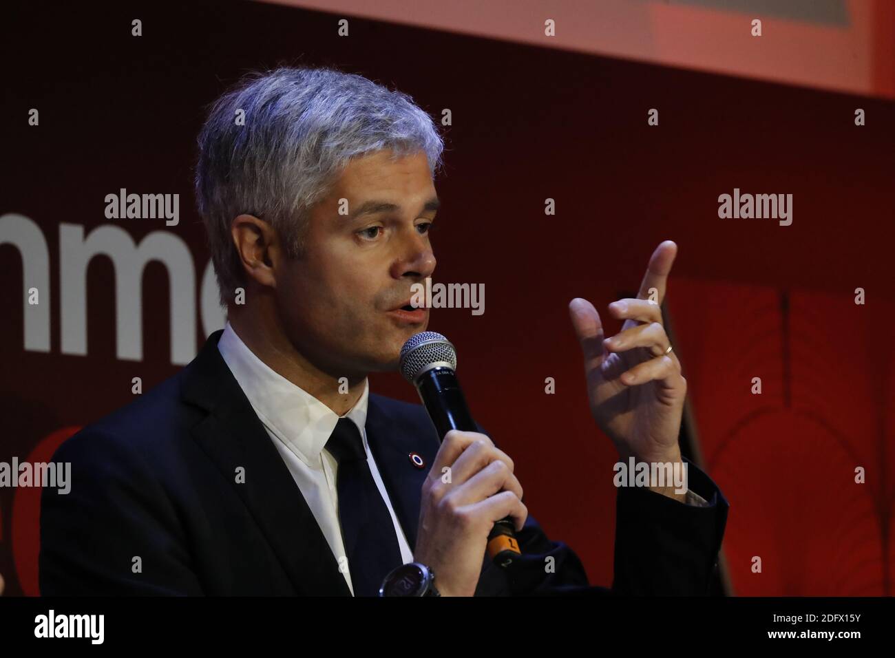 Minister of the Economy and Finance Bruno Le Maire speaking in the ...