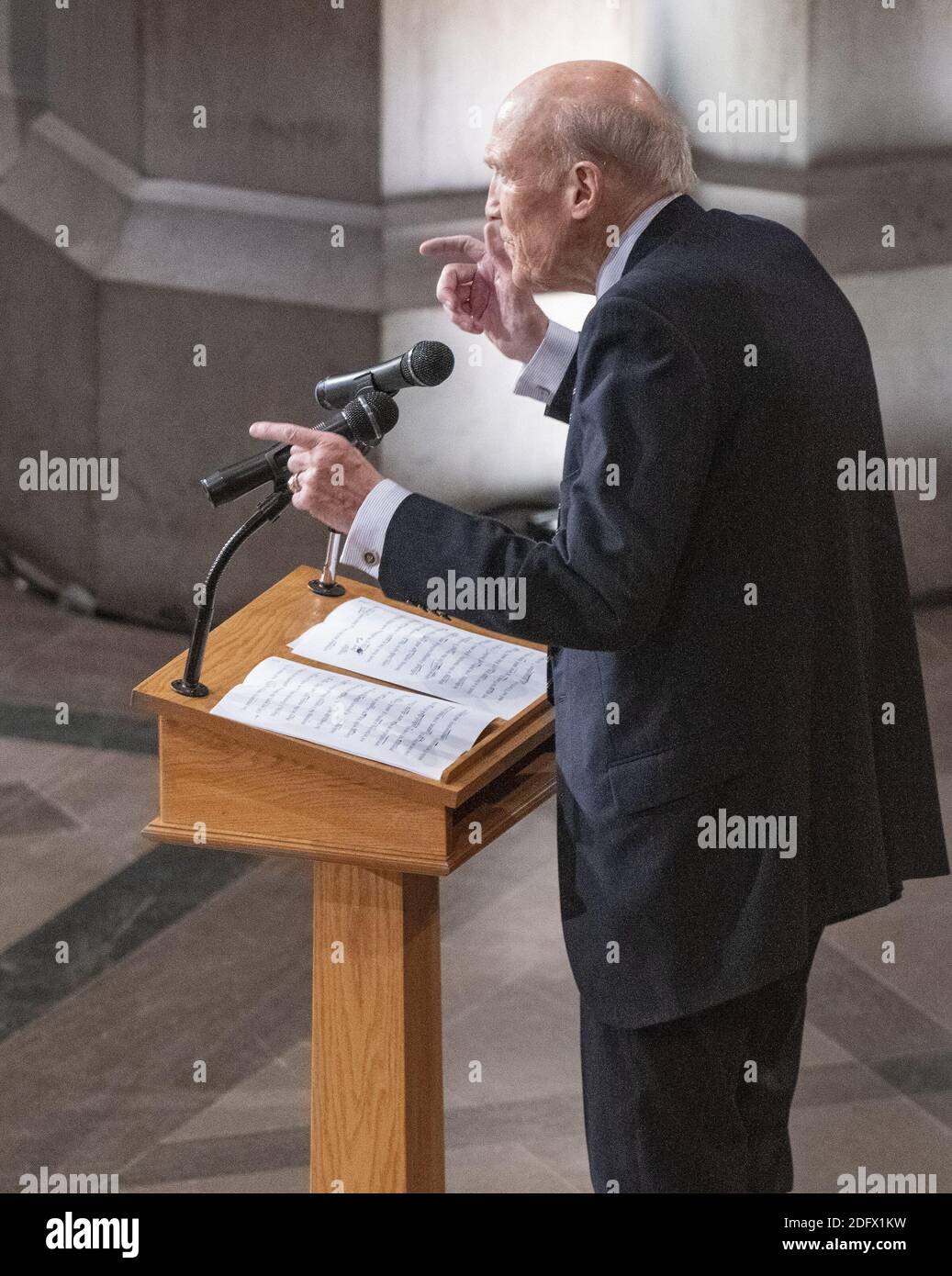 Former United States Senator Alan Simpson (Republican of Wyoming ...