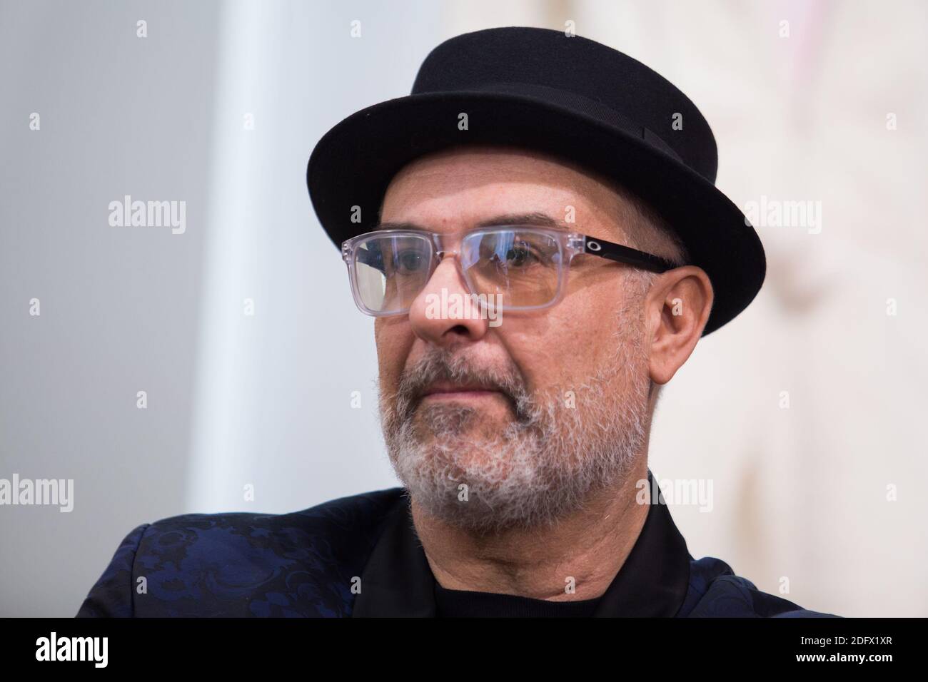 Artist Jayet attends the Etam X Solidarite Femmes X Jayet Christmas ...