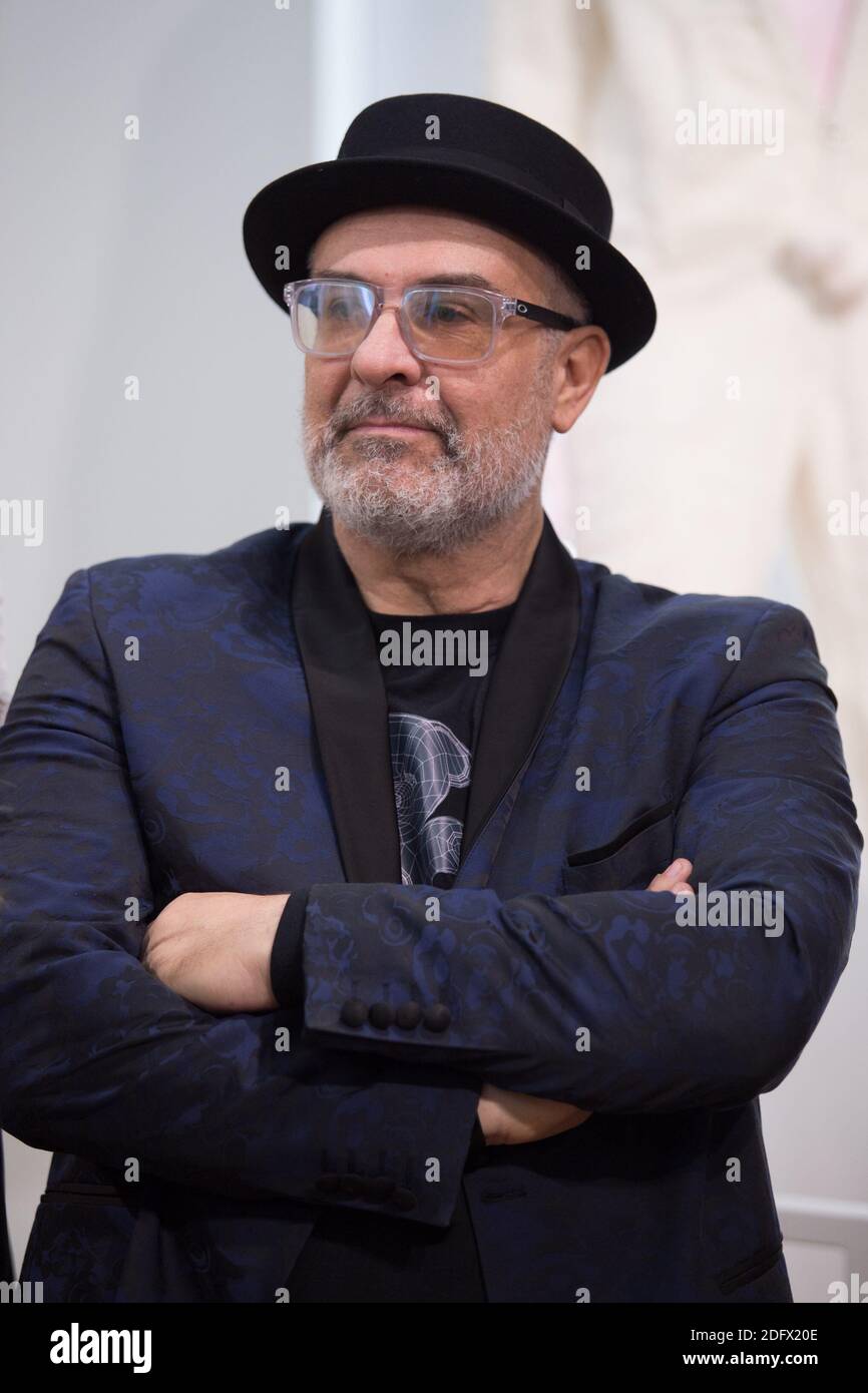 Artist Jayet attends the Etam X Solidarite Femmes X Jayet Christmas ...