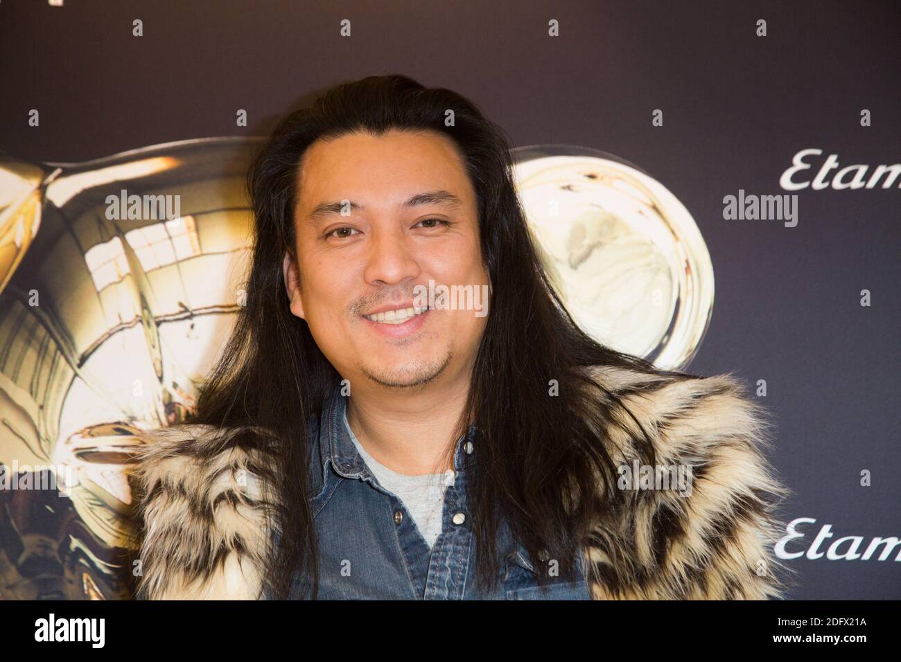 Neo Teo Lee attends the Etam X Solidarite Femmes X Jayet Christmas ...