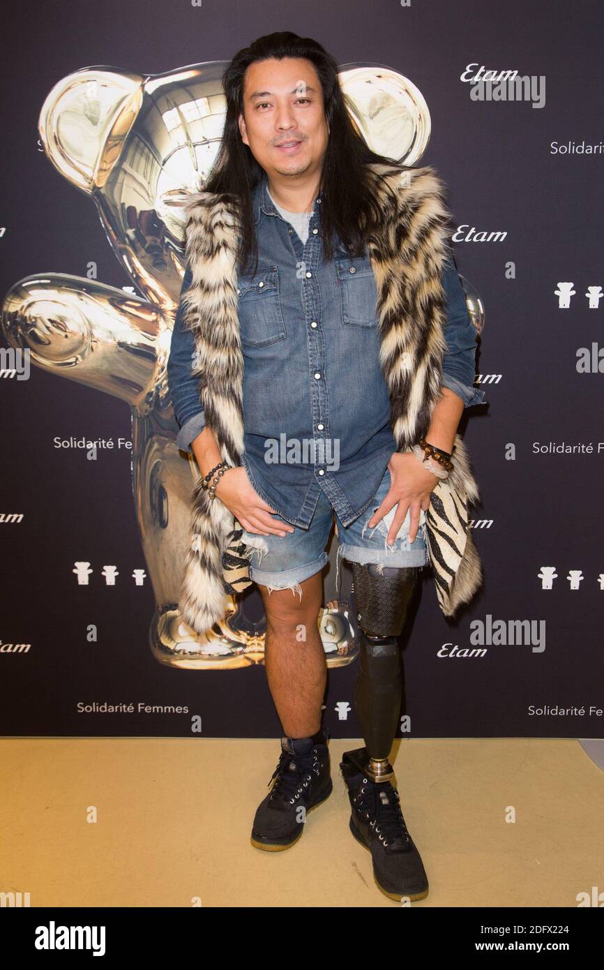 Neo Teo Lee attends the Etam X Solidarite Femmes X Jayet Christmas ...