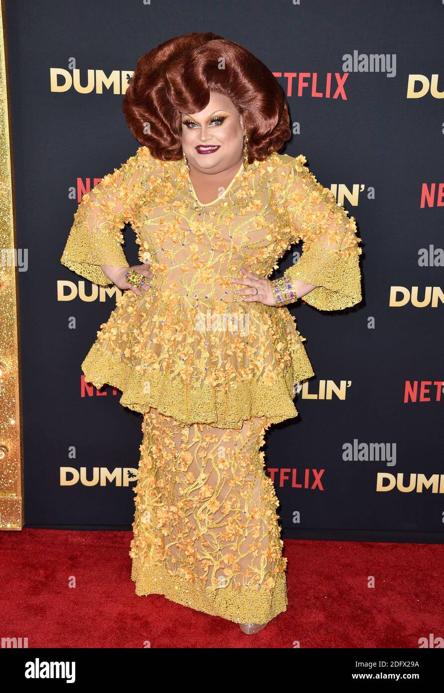 Ginger Minj attends the premiere of Netflix's 'Dumplin'' at TCL Chinese ...
