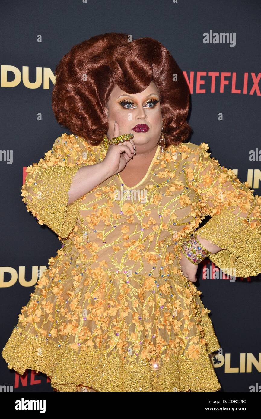 Ginger Minj attends the premiere of Netflix's 'Dumplin'' at TCL Chinese ...